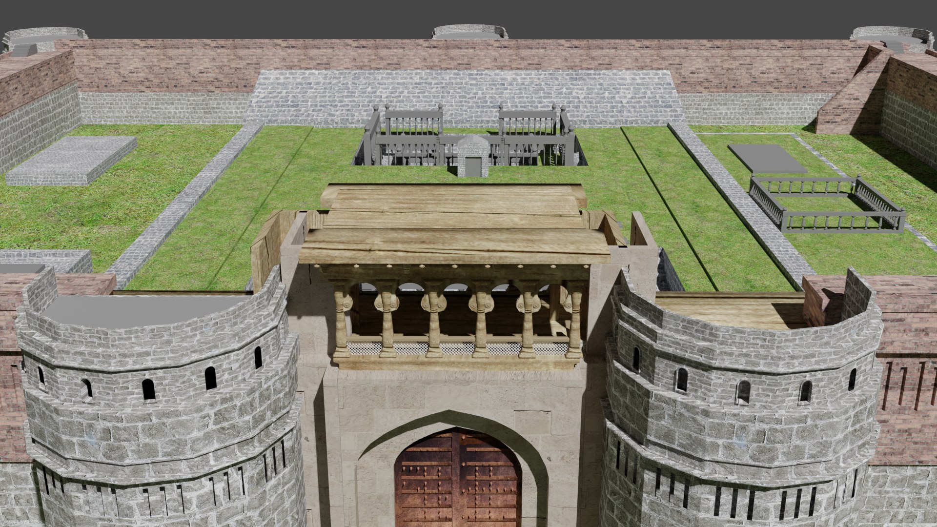 Fort Shaniwar Wada 3D Model - TurboSquid 2086857
