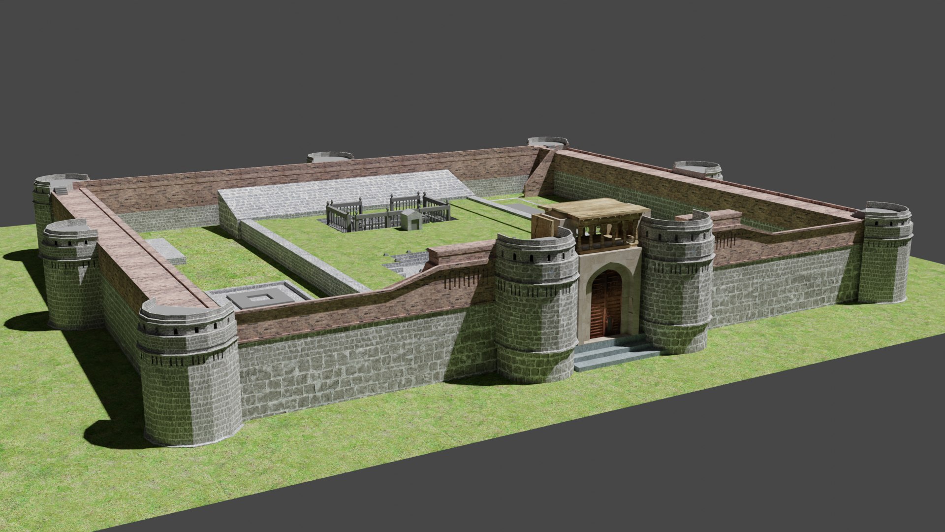 Fort Shaniwar Wada 3D Model - TurboSquid 2086857