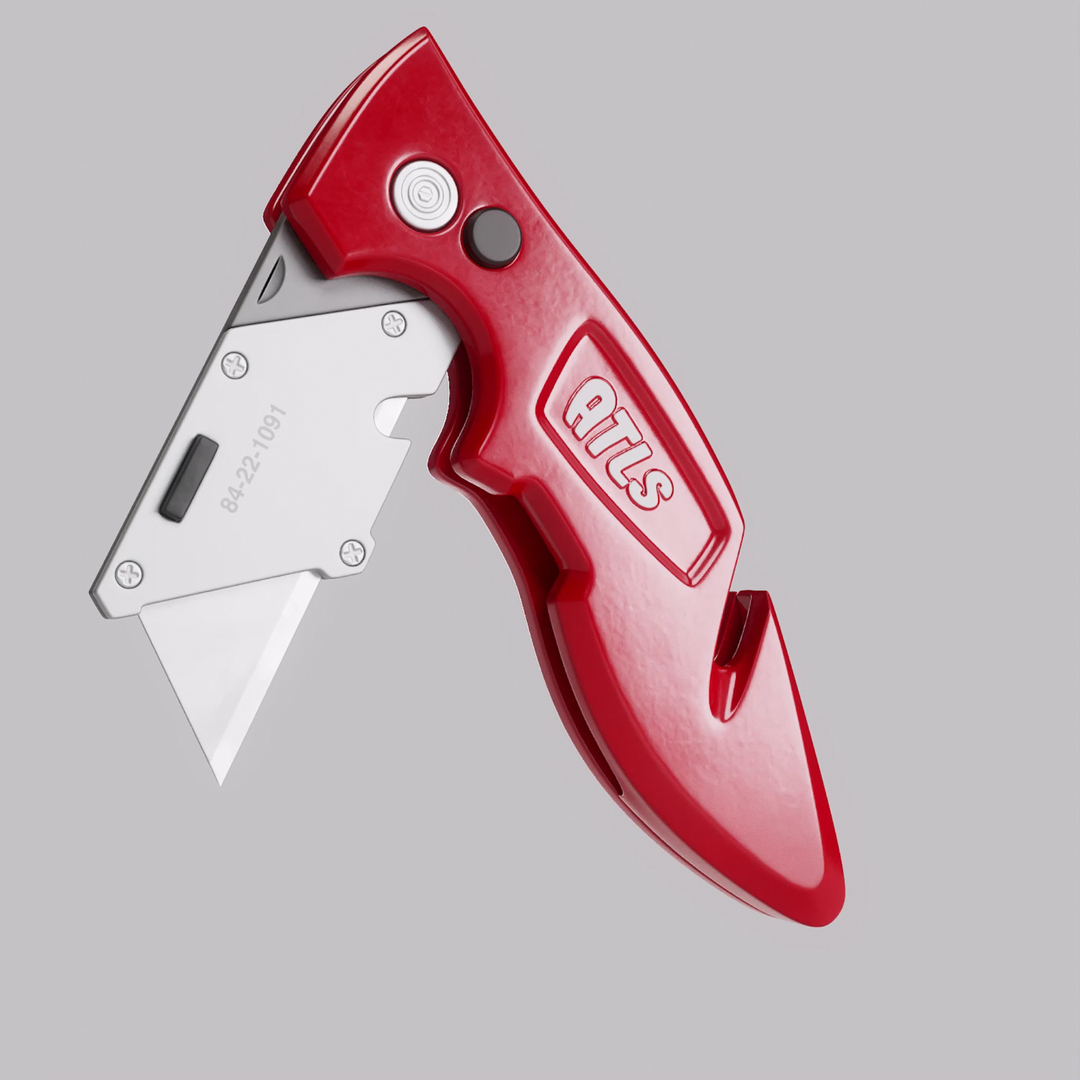 3D Metal Utility Knife With Hook Model - TurboSquid 1724008