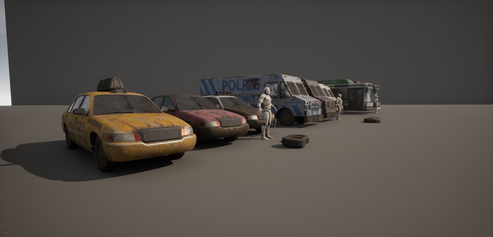 Vehicle Pack Model - TurboSquid 2002736