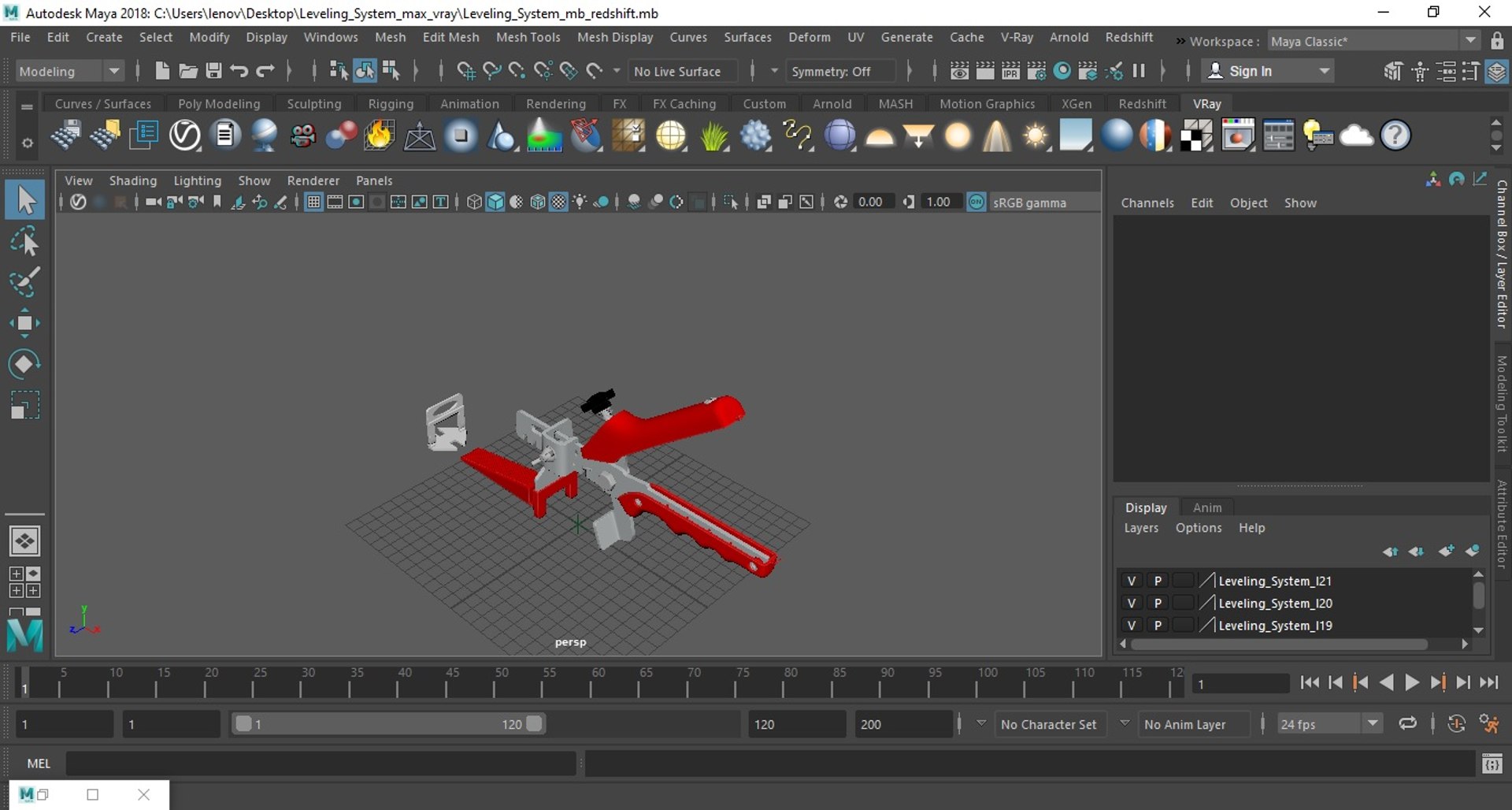 3D Leveling System - TurboSquid 2406972