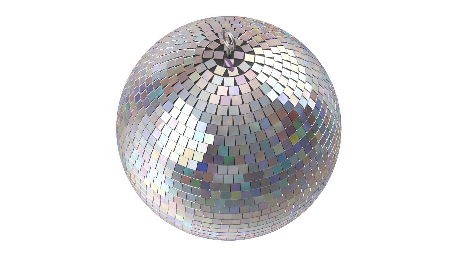 Rainbow Disco Ball 3D Model - TurboSquid 2163631