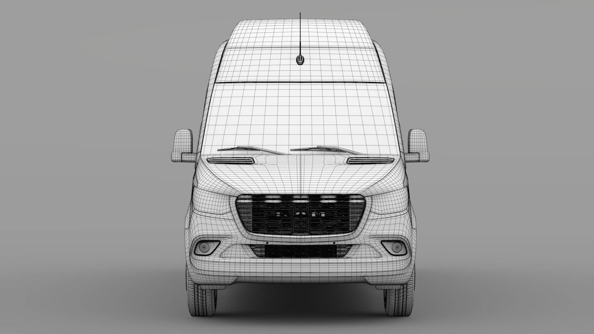 Ram Sprinter Panel Van 3D Model - TurboSquid 1360695