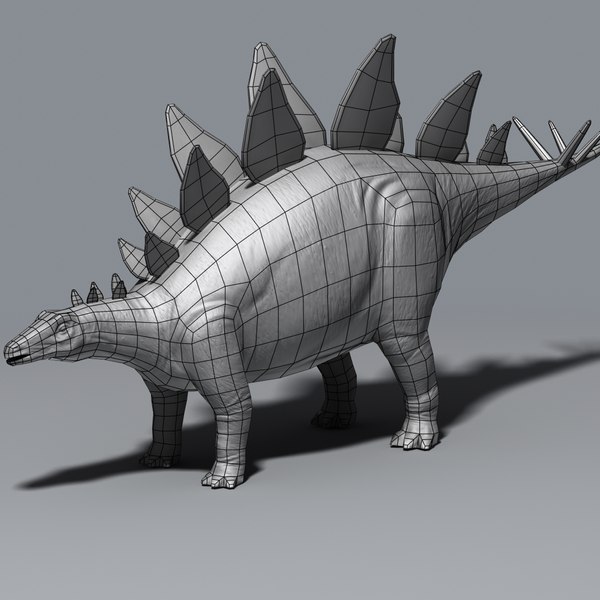 3d herbivore stegosaurus