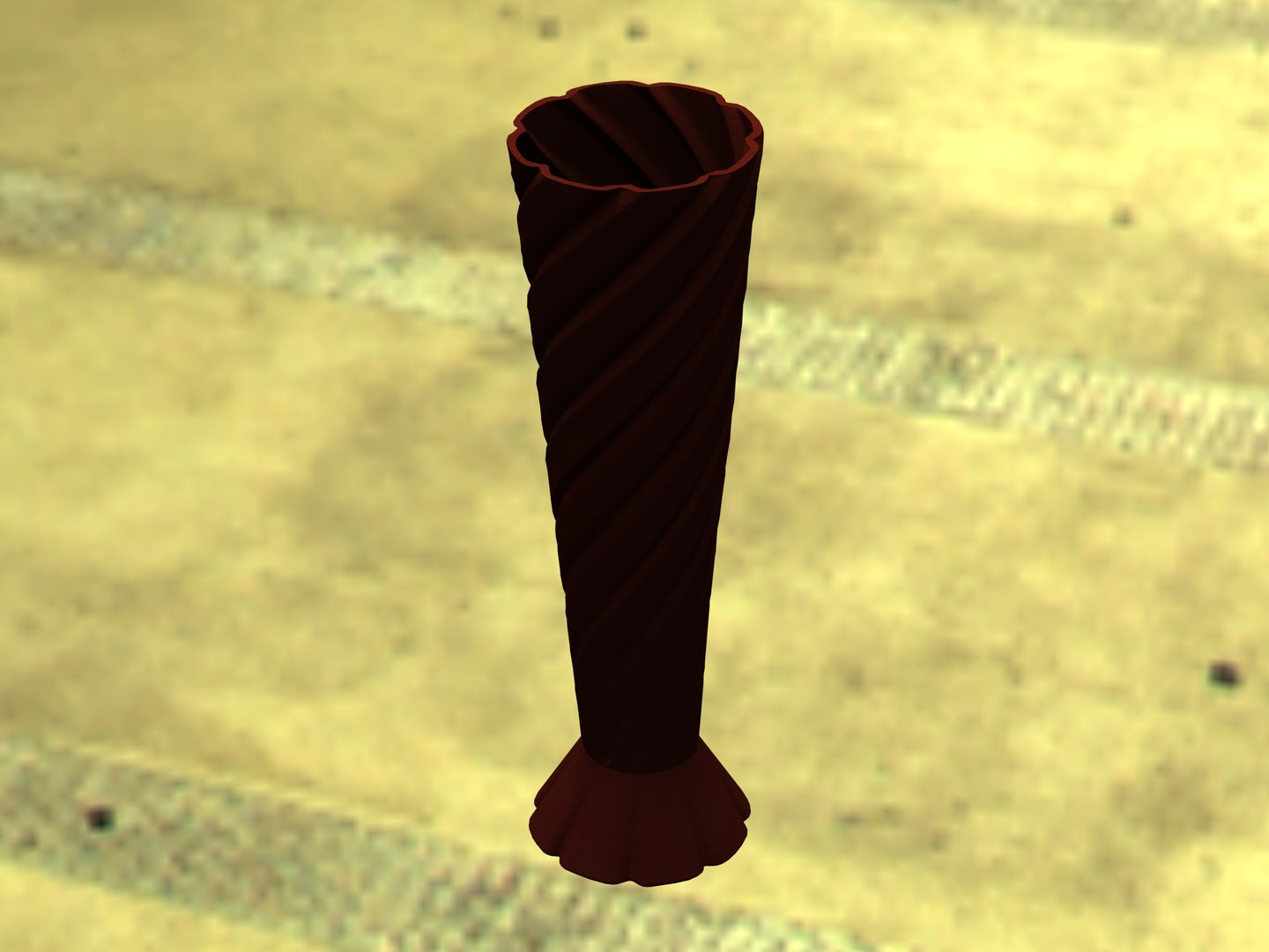 3D Spiral Complex Vase - TurboSquid 2176069