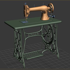 3D Sewing Machine Models - Browse & Download Formats - TurboSquid