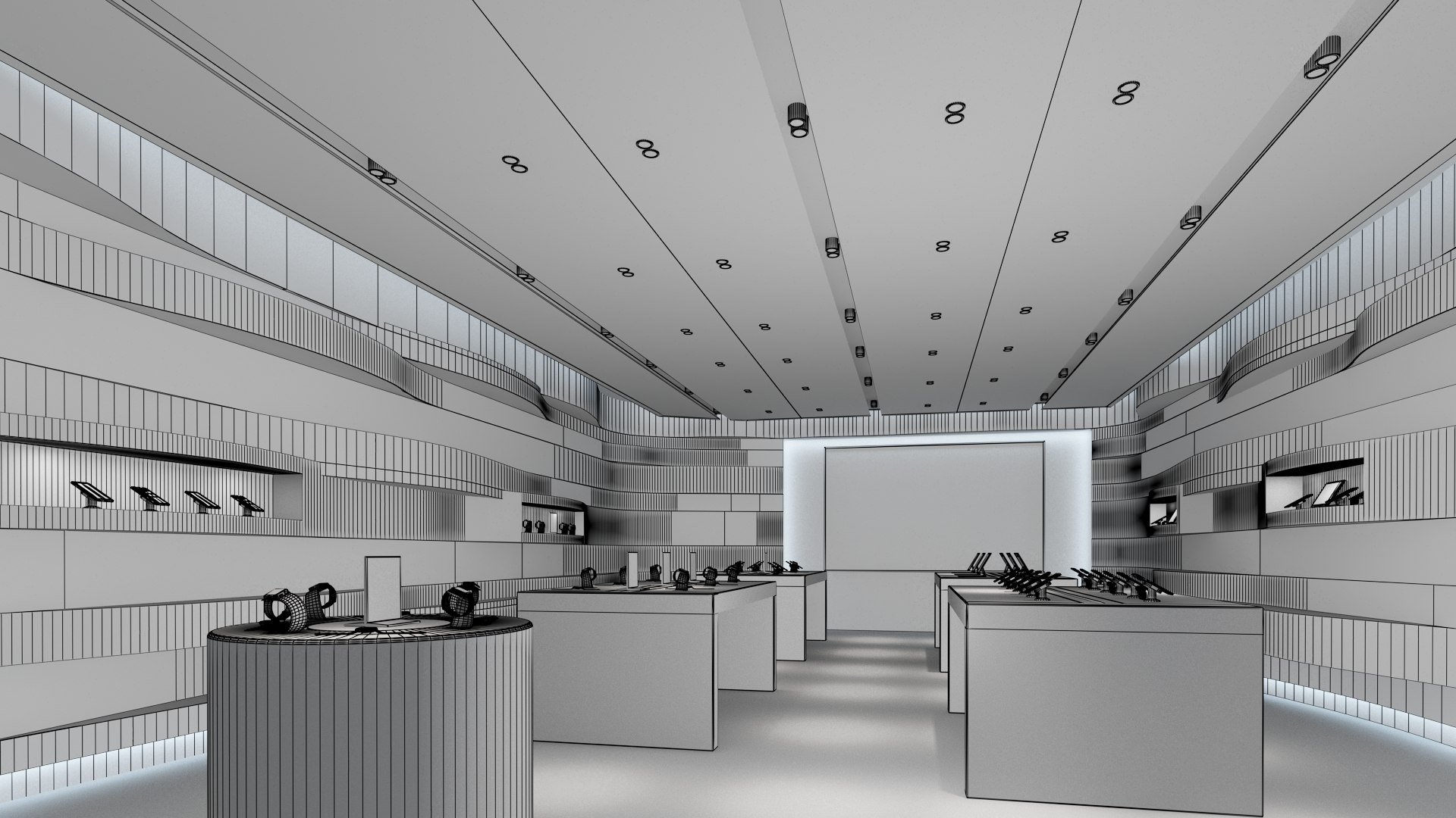 Apple Store Interior 06 model - TurboSquid 2182791