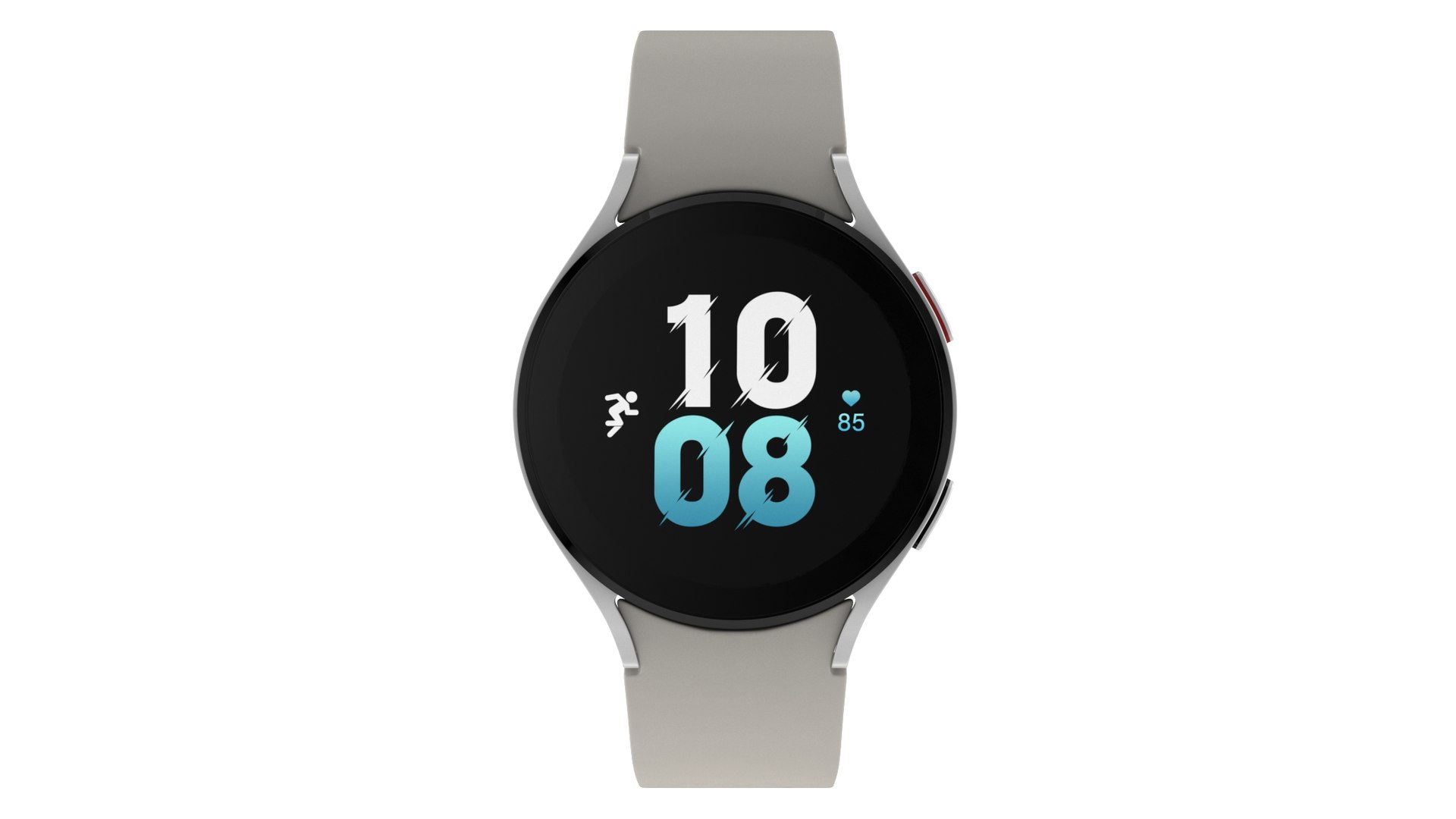 Samsung Galaxy Watch 5 Silver Model - TurboSquid 2101910