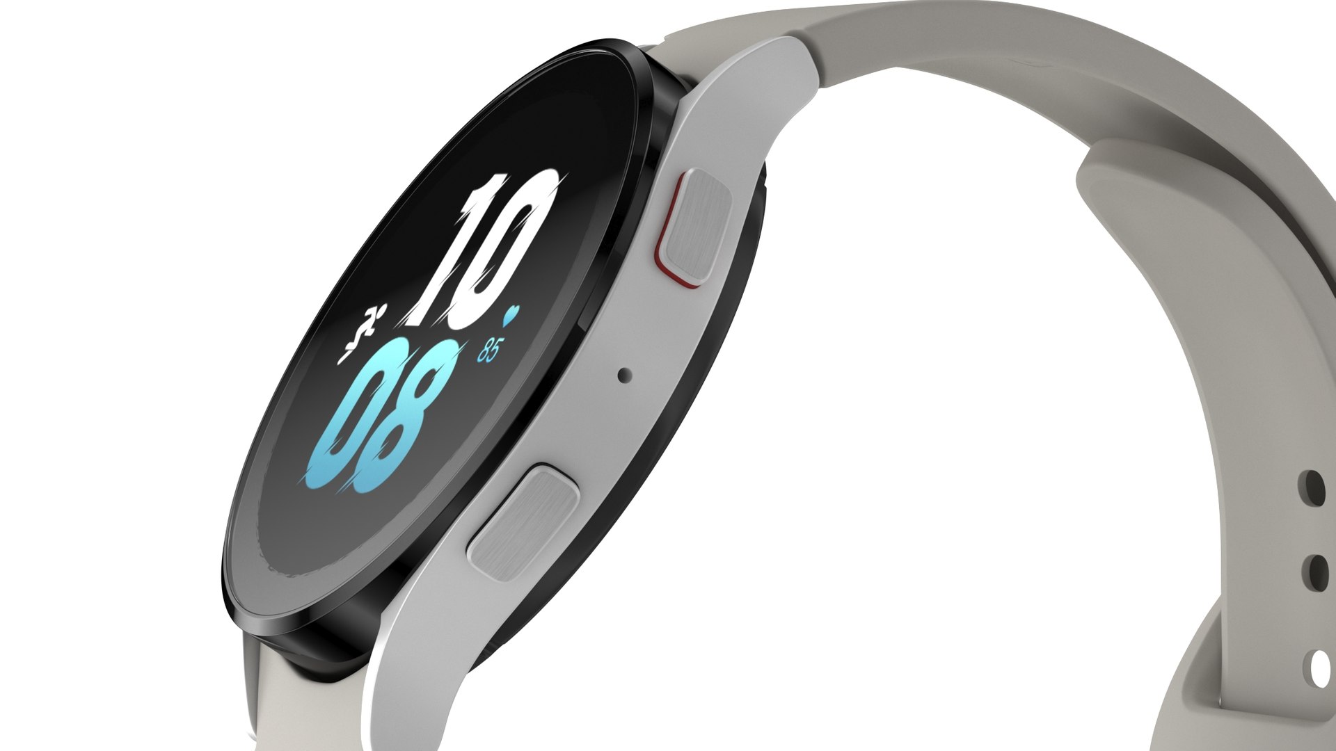 Samsung Galaxy Watch 5 Silver Model - TurboSquid 2101910