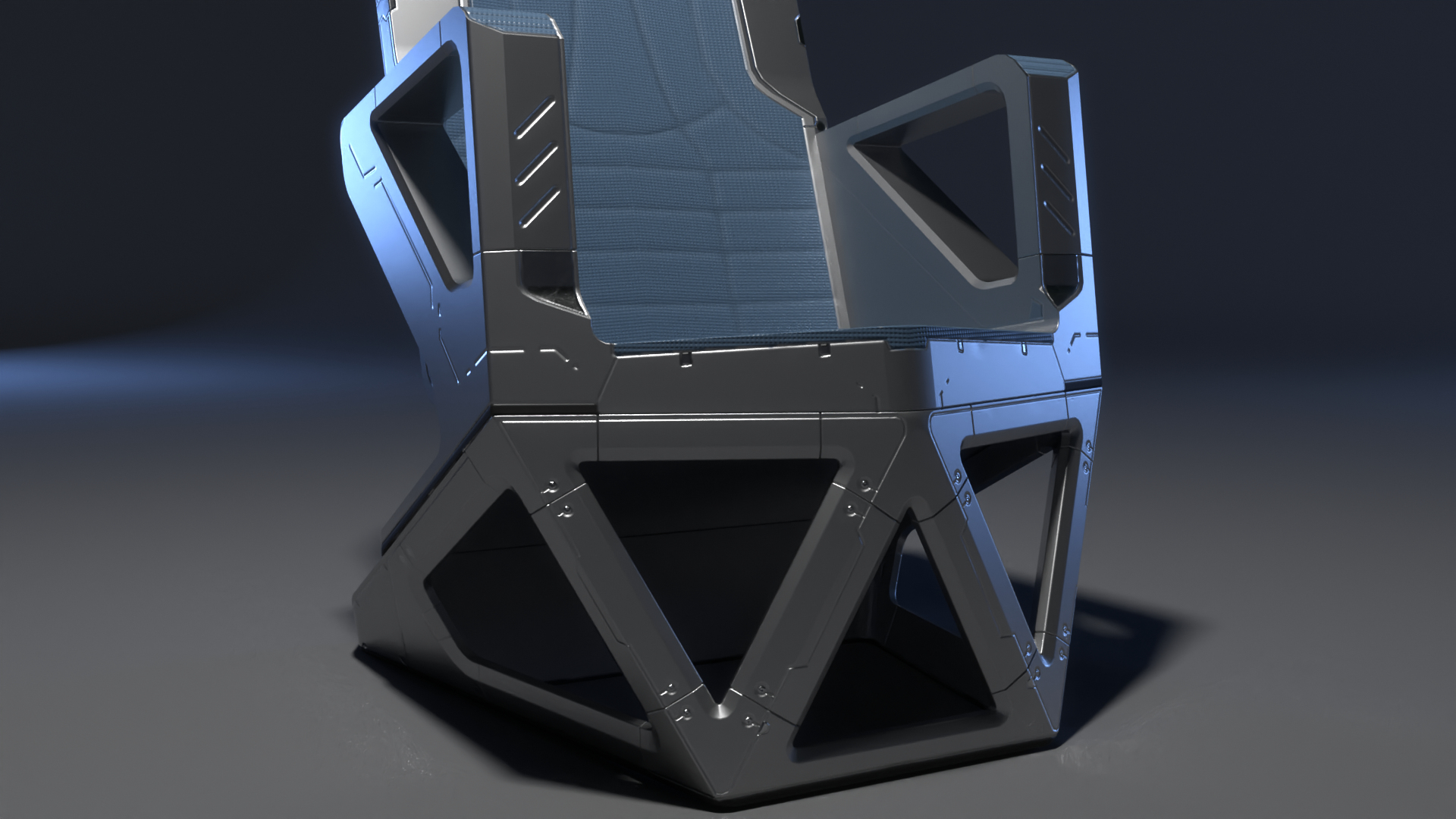 Cyberpunk-Stuhl 3D-Modell - TurboSquid 1663095