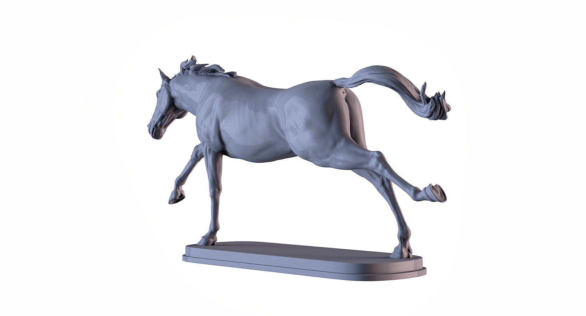 3D Model Horse Running - TurboSquid 1842013