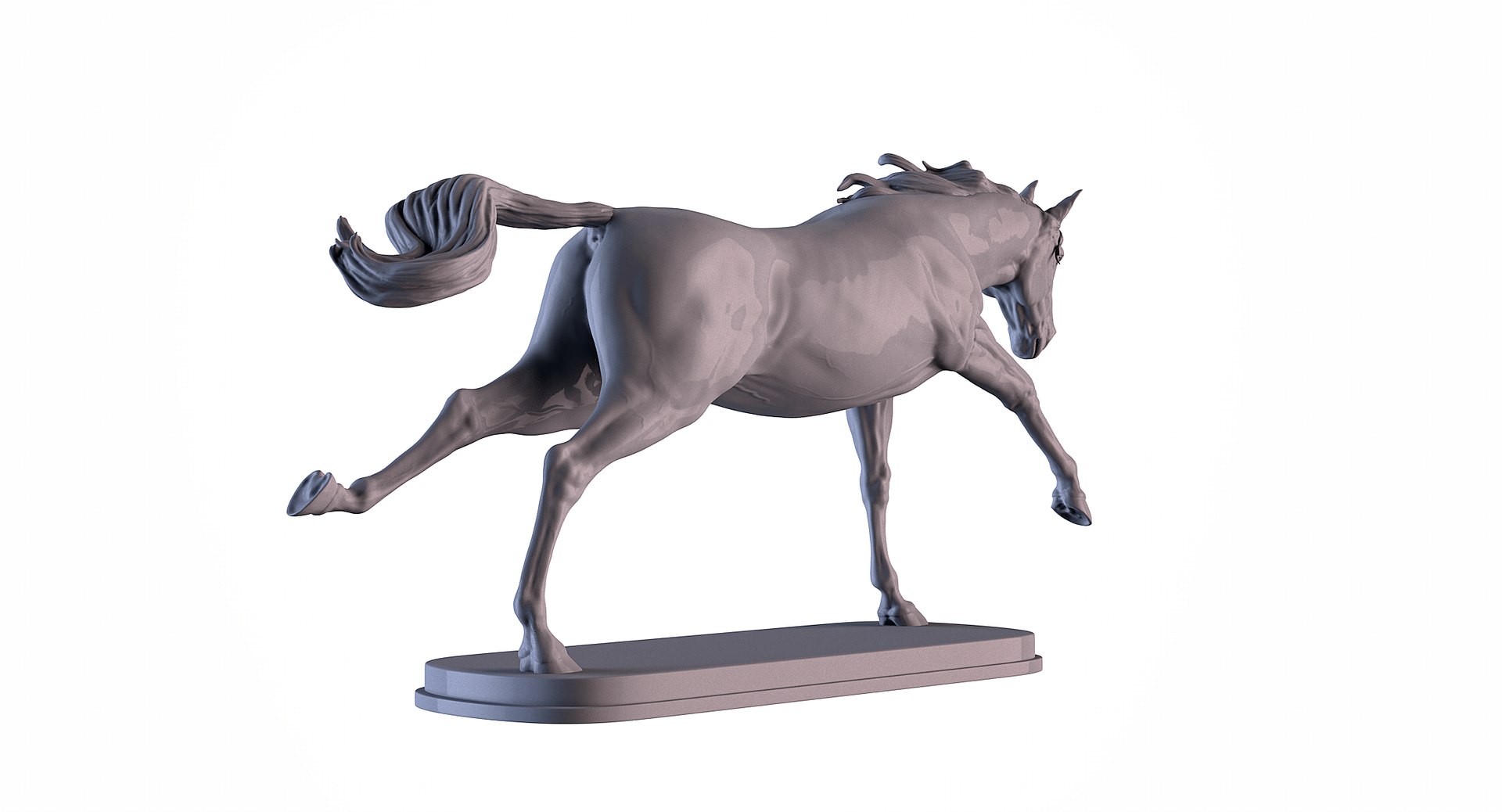 3D Model Horse Running - TurboSquid 1842013