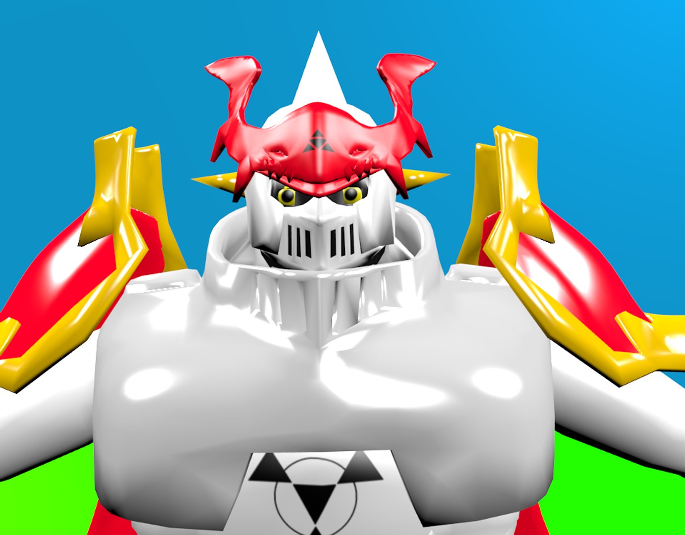 Digimon Dukemon 3d Model