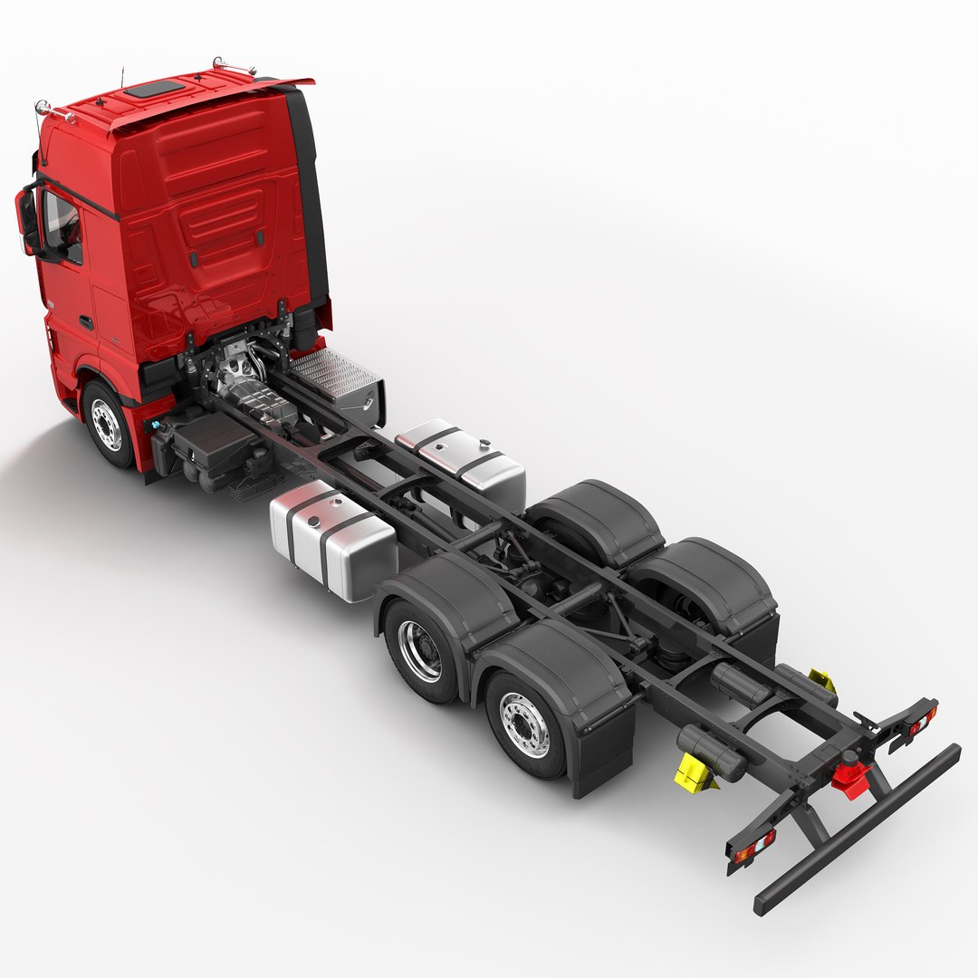 3d Mercedes Actros Model