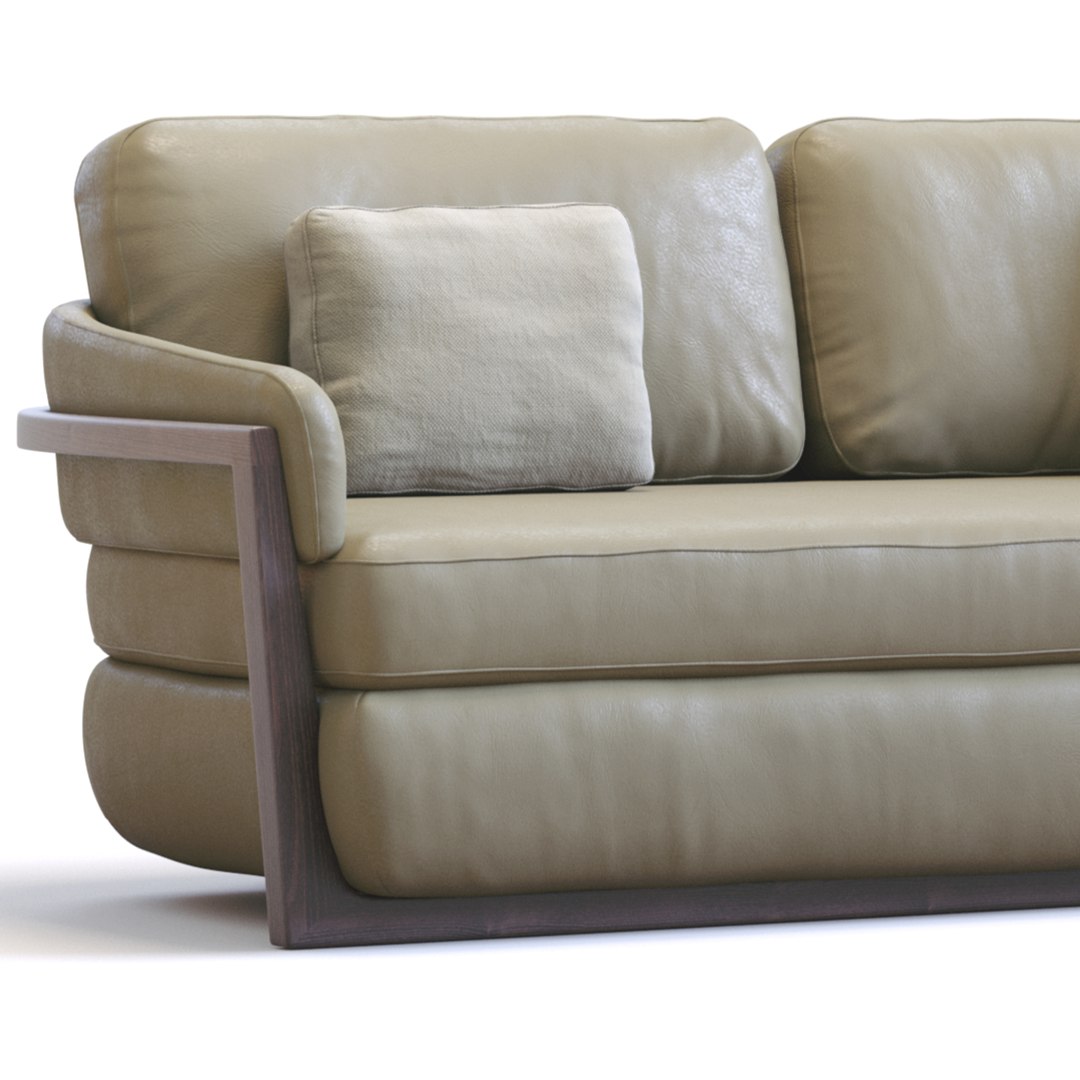 Leather Sofa Arena By Porada Model - TurboSquid 1896493