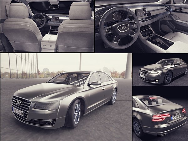 Audi A8 3D Models for Download | TurboSquid