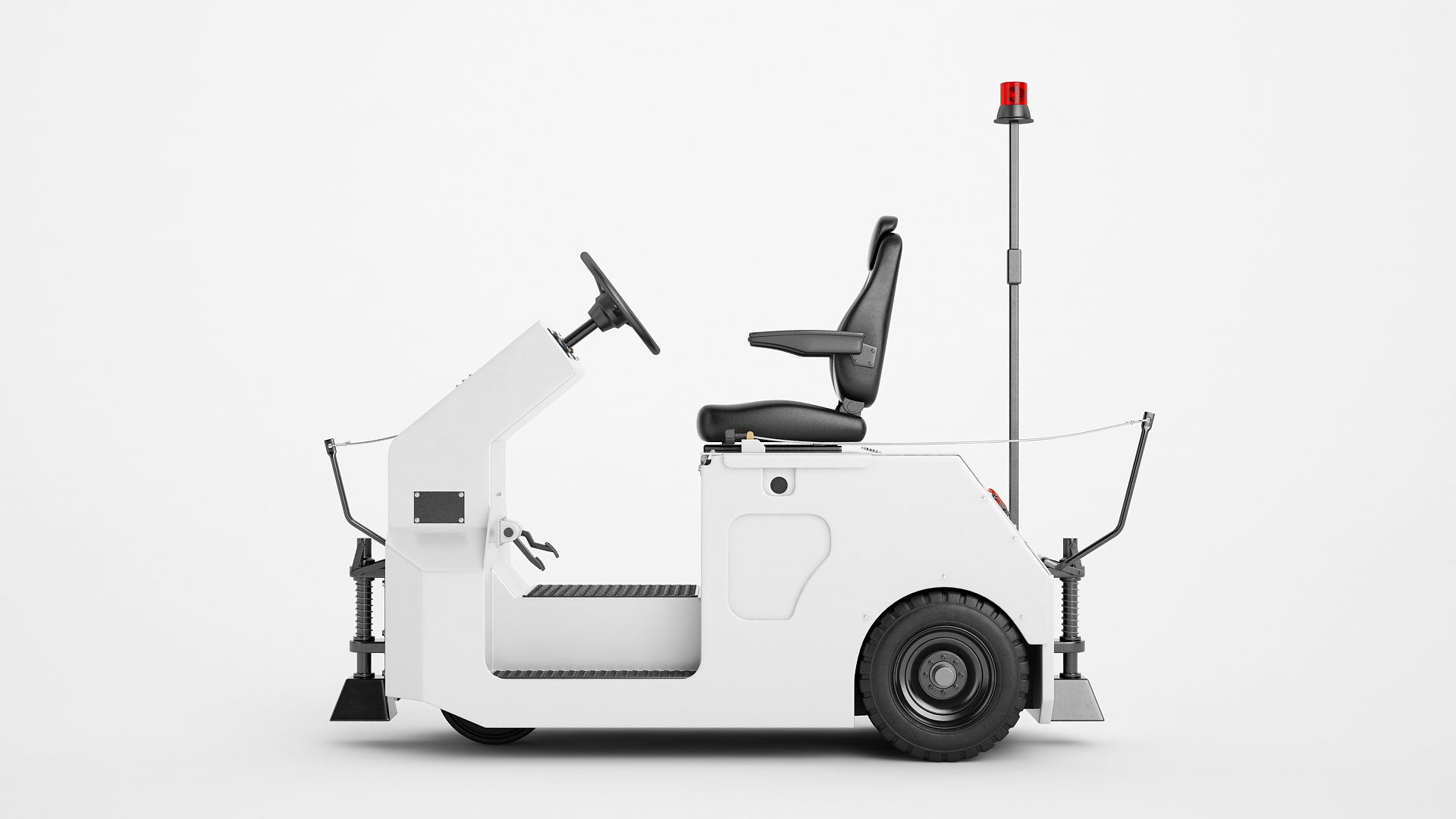 Electric Industrial Tugger 07 3D Model - TurboSquid 1733744