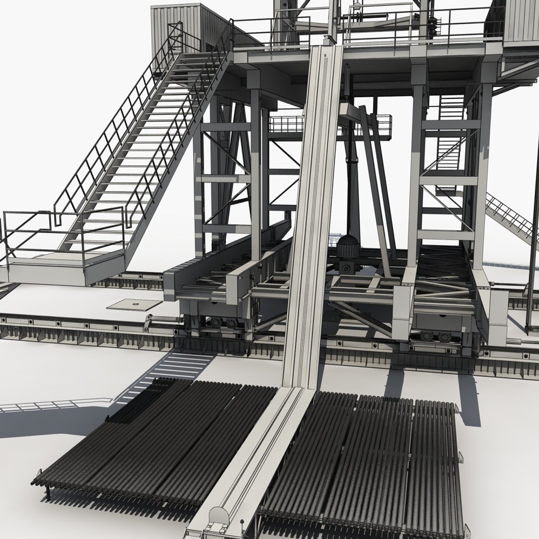 3D Land Rig - TurboSquid 1369855