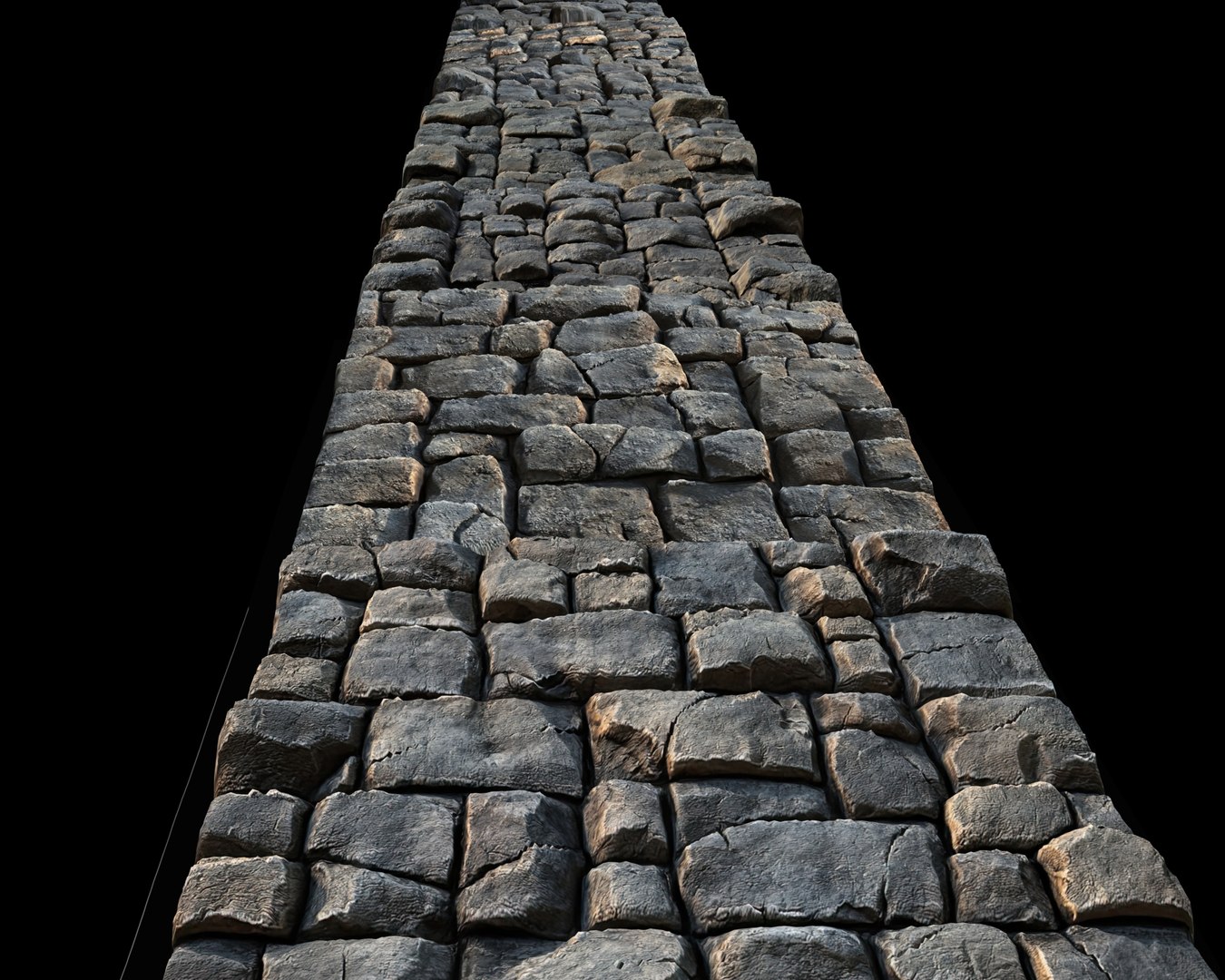 Sidewalk Pavement Modular 3D Model - TurboSquid 2386946