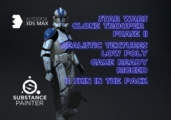 Clone Heavy trooper 3D model - TurboSquid 1761654