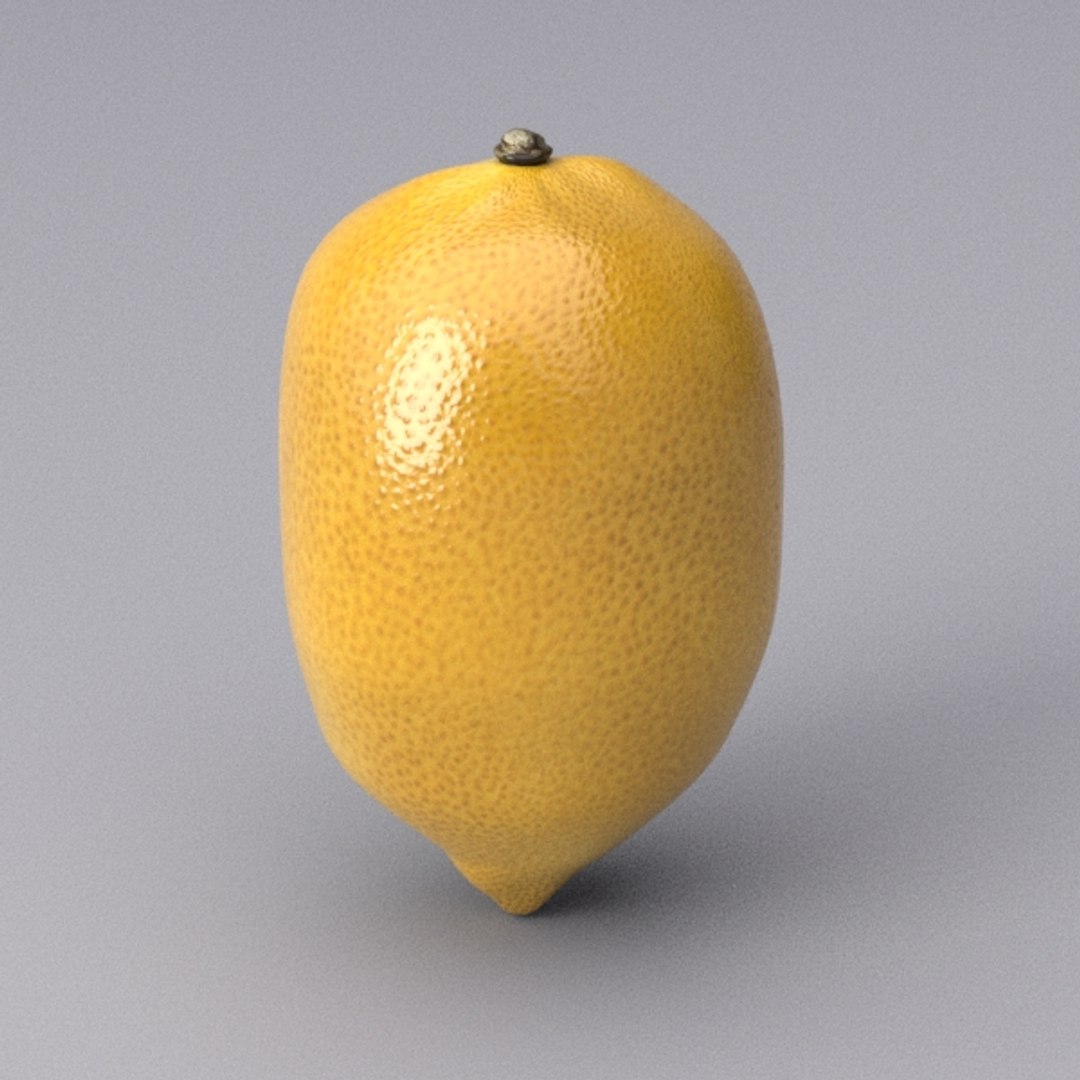 3d Lemon Model