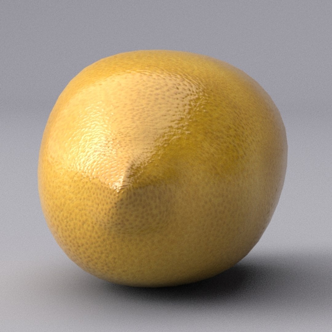 3d Lemon Model