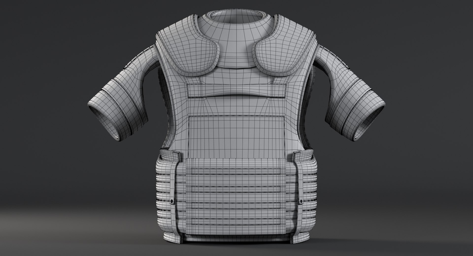 3D body armor - TurboSquid 1405970