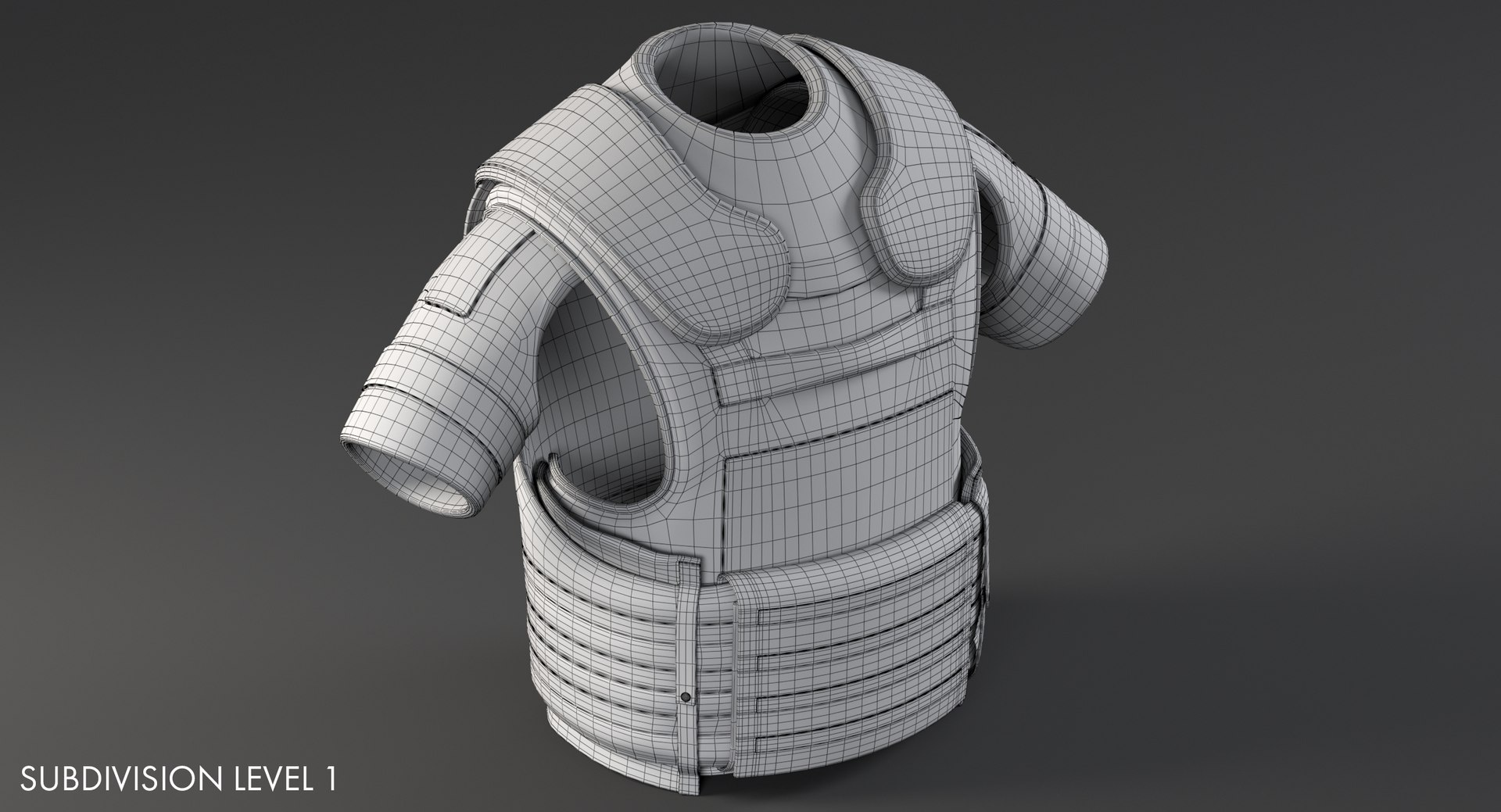 3D body armor - TurboSquid 1405970