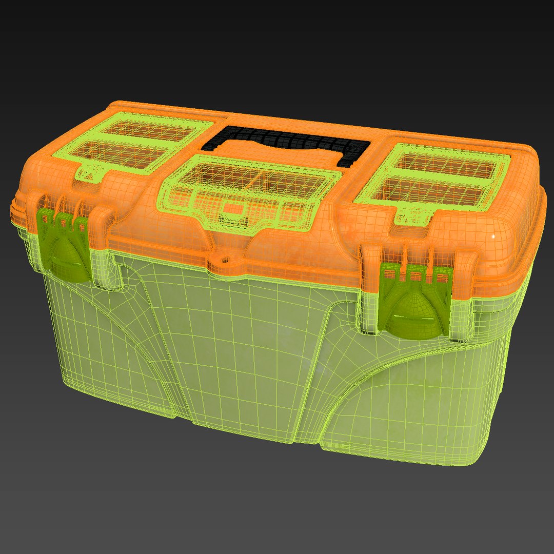 3d Plastic Chest Instrument Model