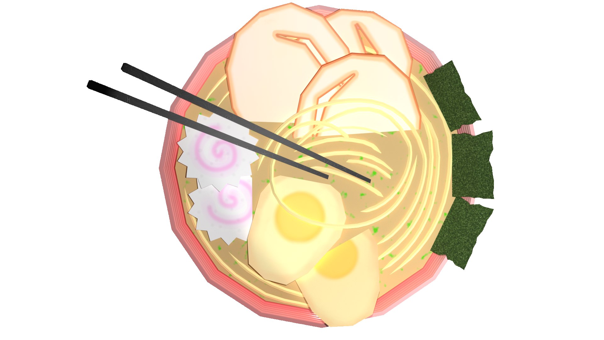 3D Model Ramen Bowl - TurboSquid 2069633