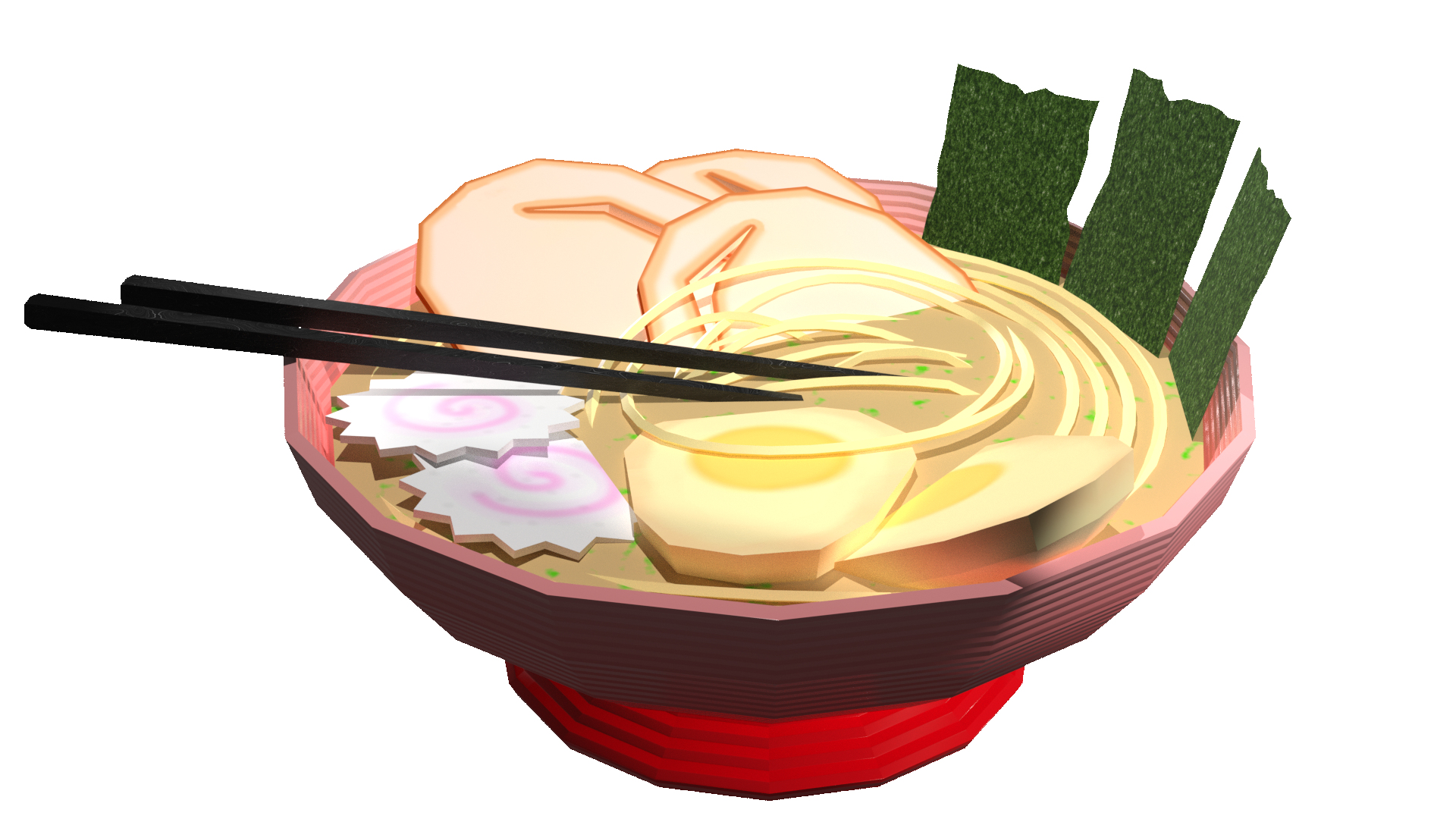 3D Model Ramen Bowl - TurboSquid 2069633