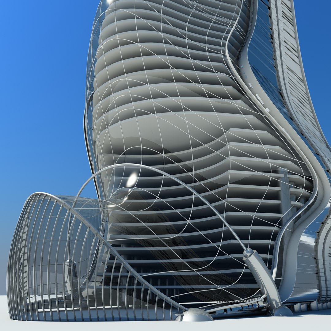 3d Modern Futuristic