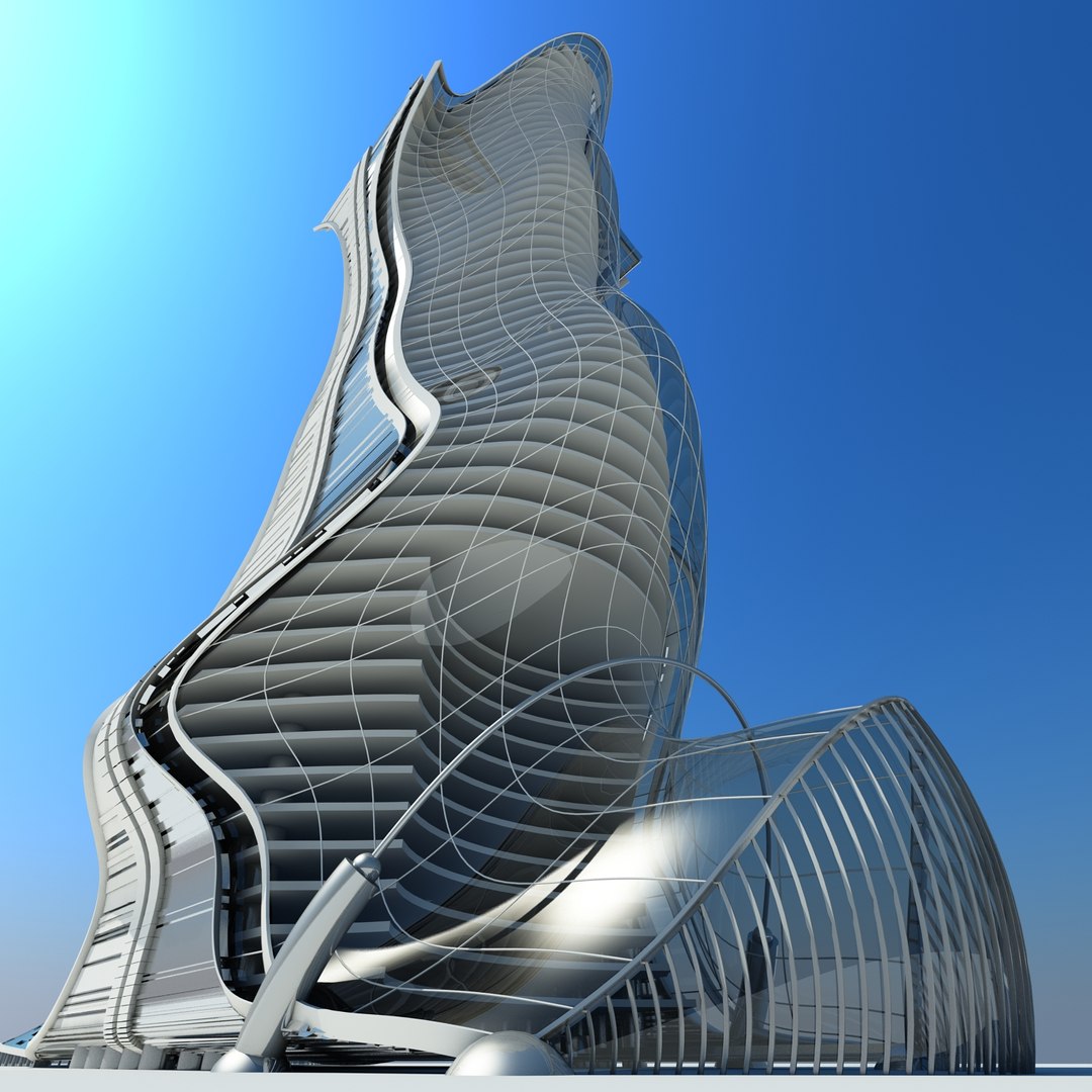 3d Modern Futuristic