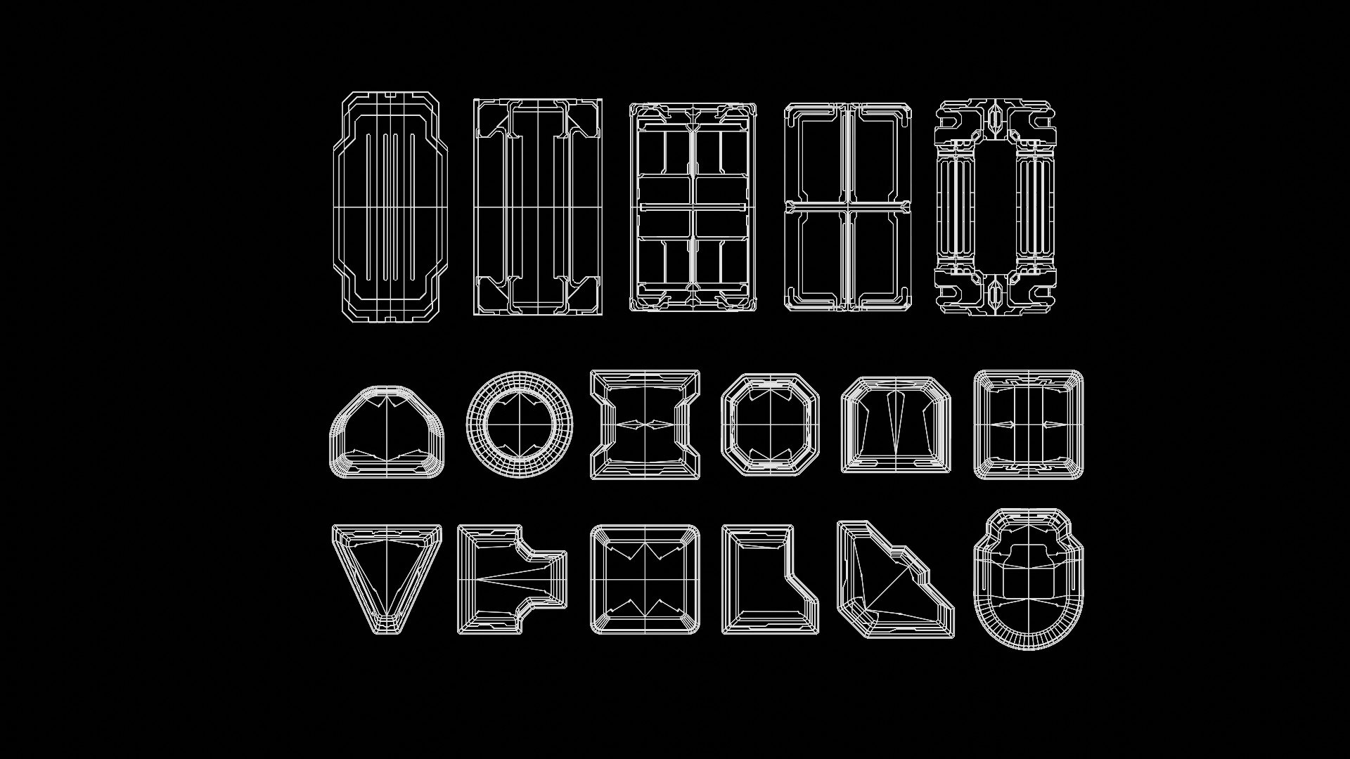 Sci-Fi Greebles Collection 2 3D - TurboSquid 1952801