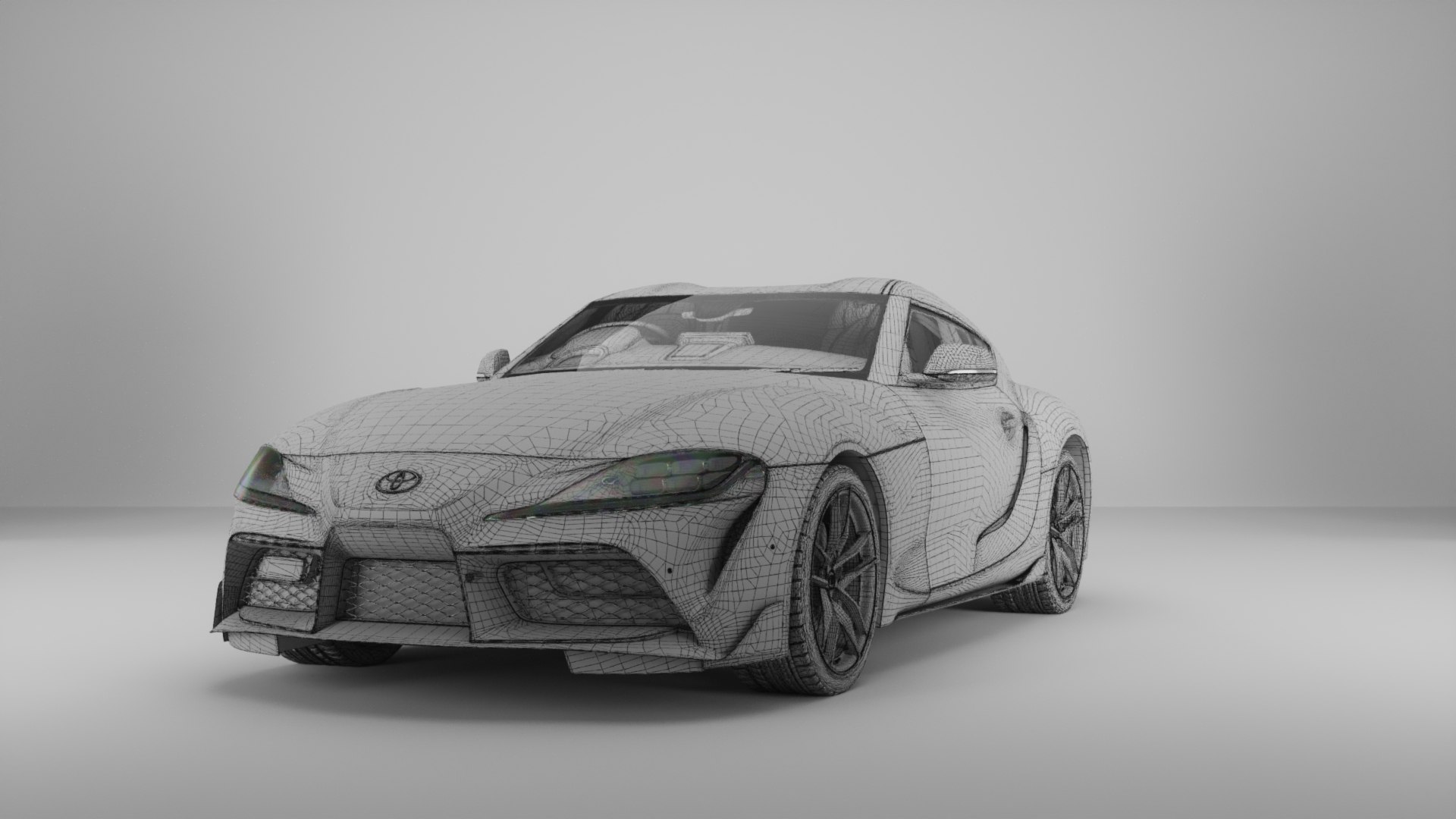 3D 2019 TOYOTA SUPRA GR A90 - TurboSquid 1979268