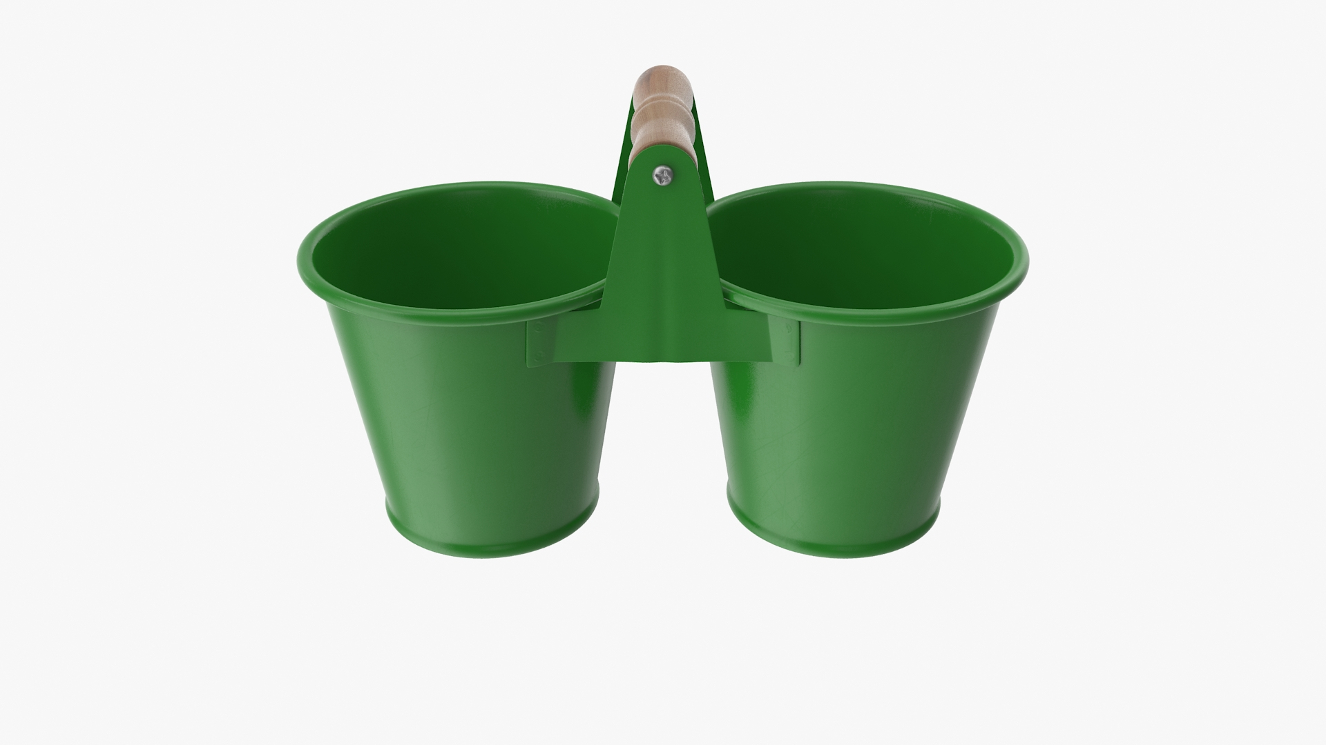 3D Twin Pot Model - TurboSquid 1629491