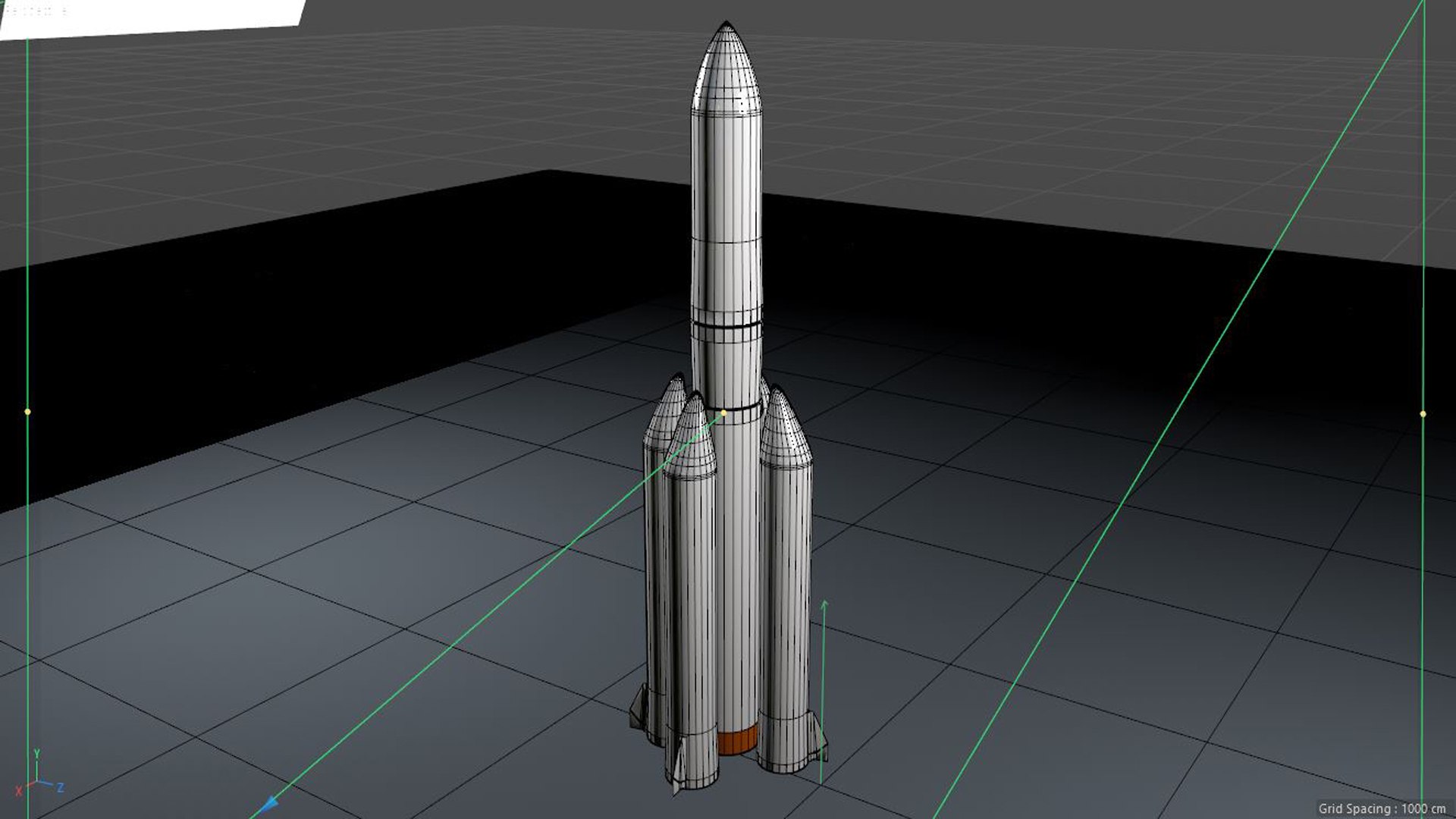 Rocket Long March 5 3D - TurboSquid 1744890