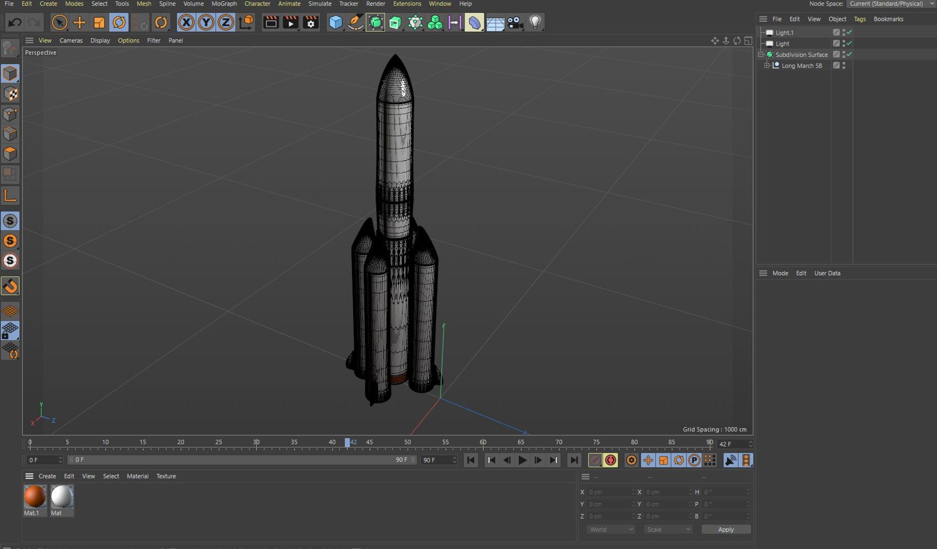 Rocket Long March 5 3D - TurboSquid 1744890