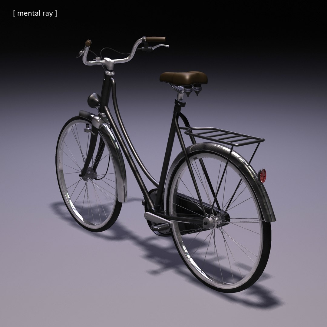 Dutch Bicycle 3d Model