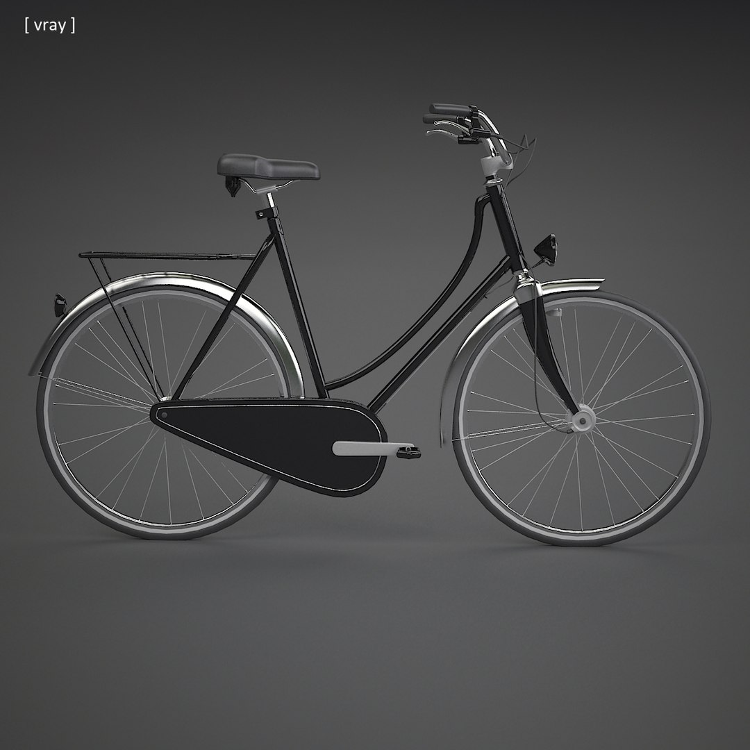 Dutch Bicycle 3d Model