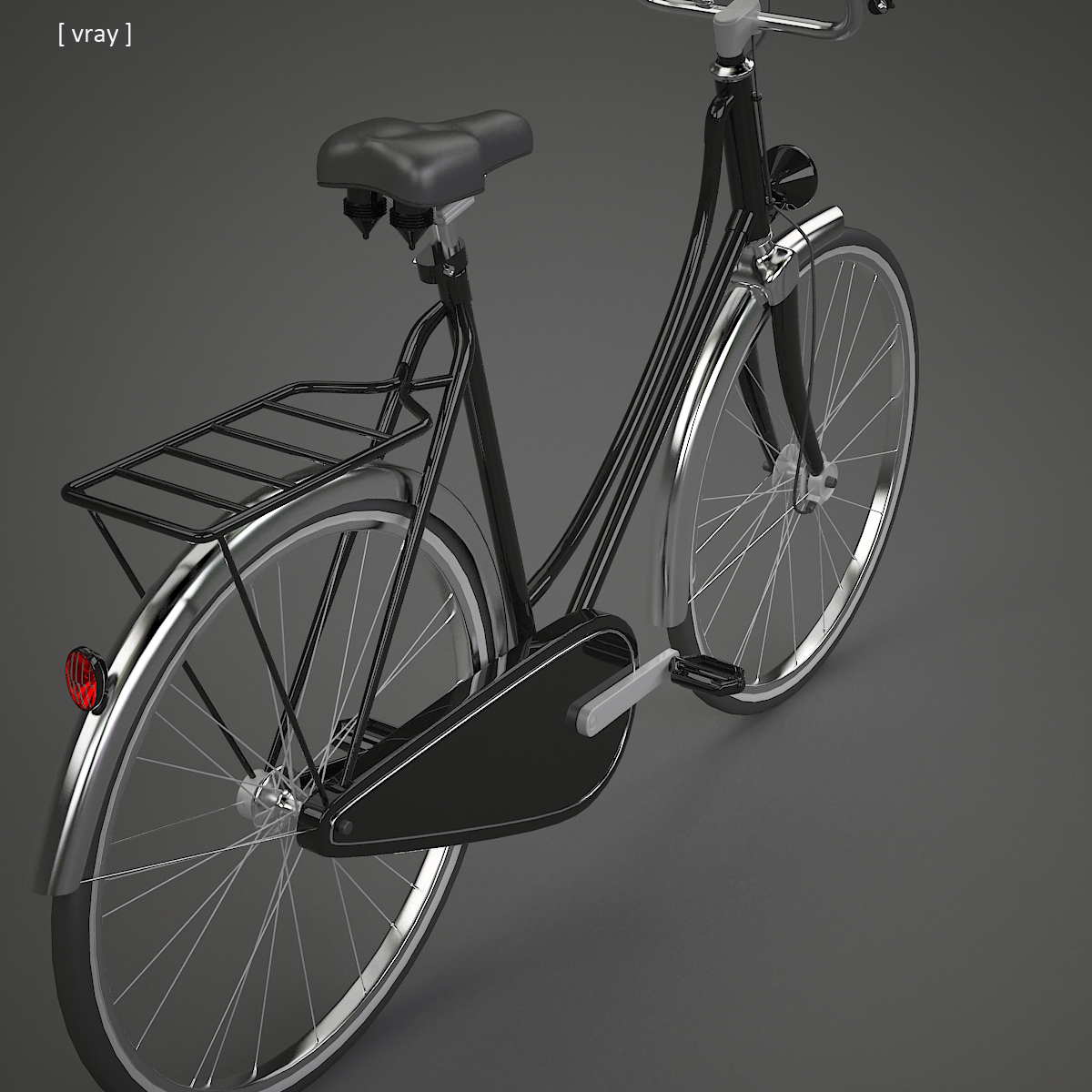 dutch bicycle 3d model