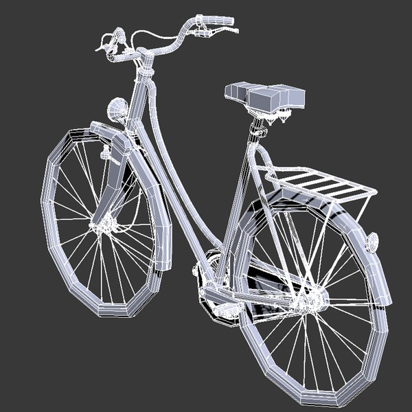dutch bicycle 3d model