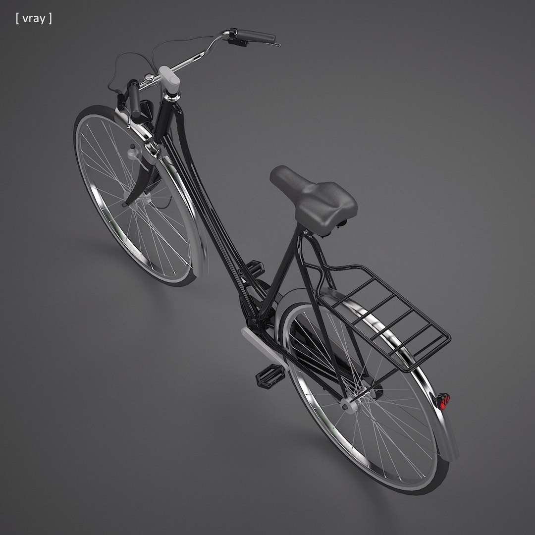 Dutch Bicycle 3d Model