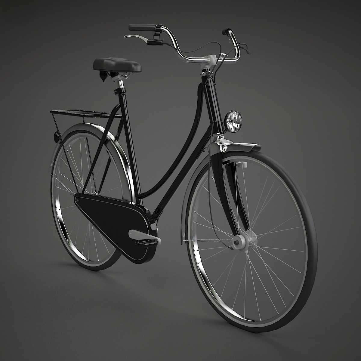 dutch bicycle 3d model