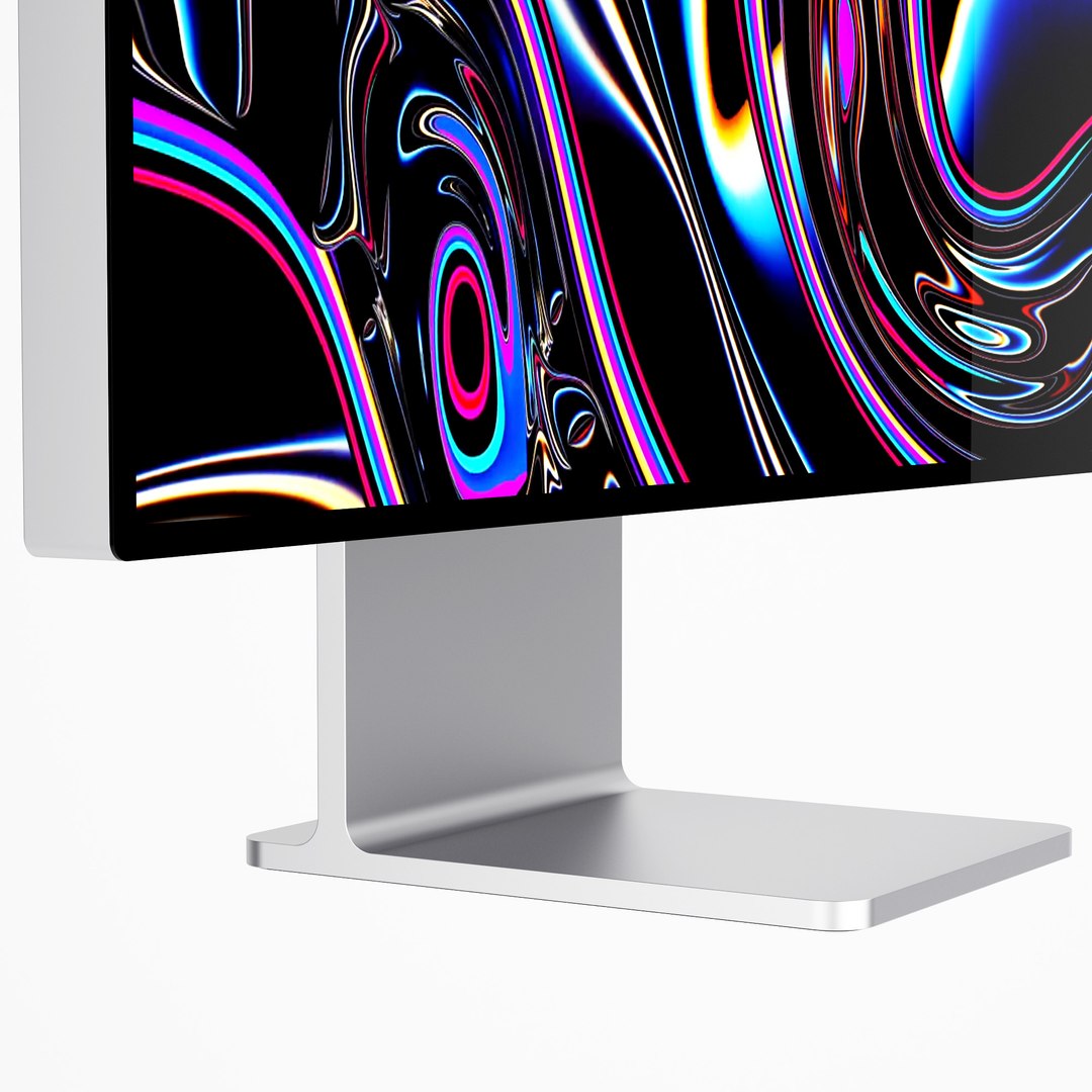 3D Pro Display Xdr Monitor Model - TurboSquid 1414194