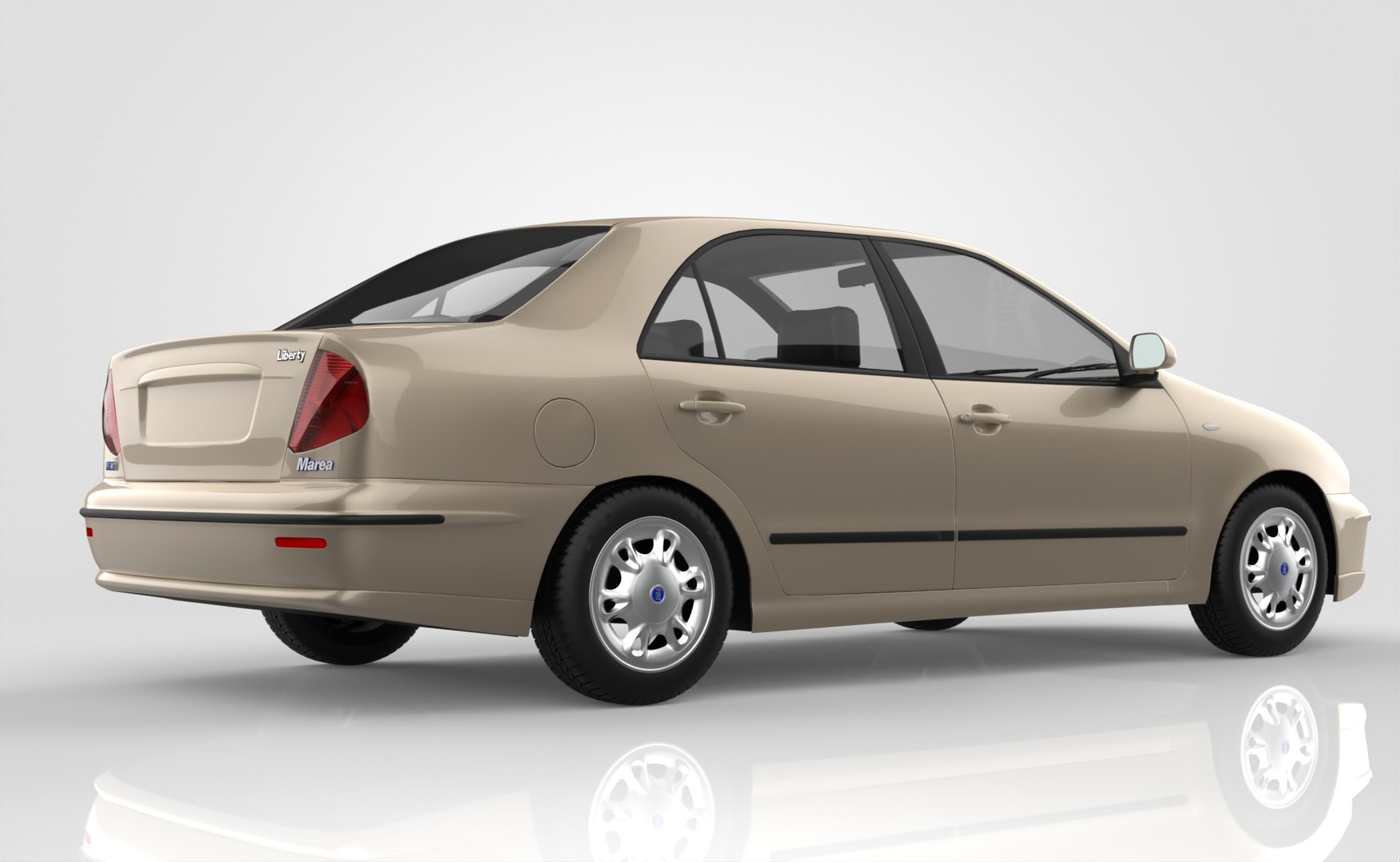 Fiat Marea Liberty 2002-2007 3D Model - TurboSquid 2422107