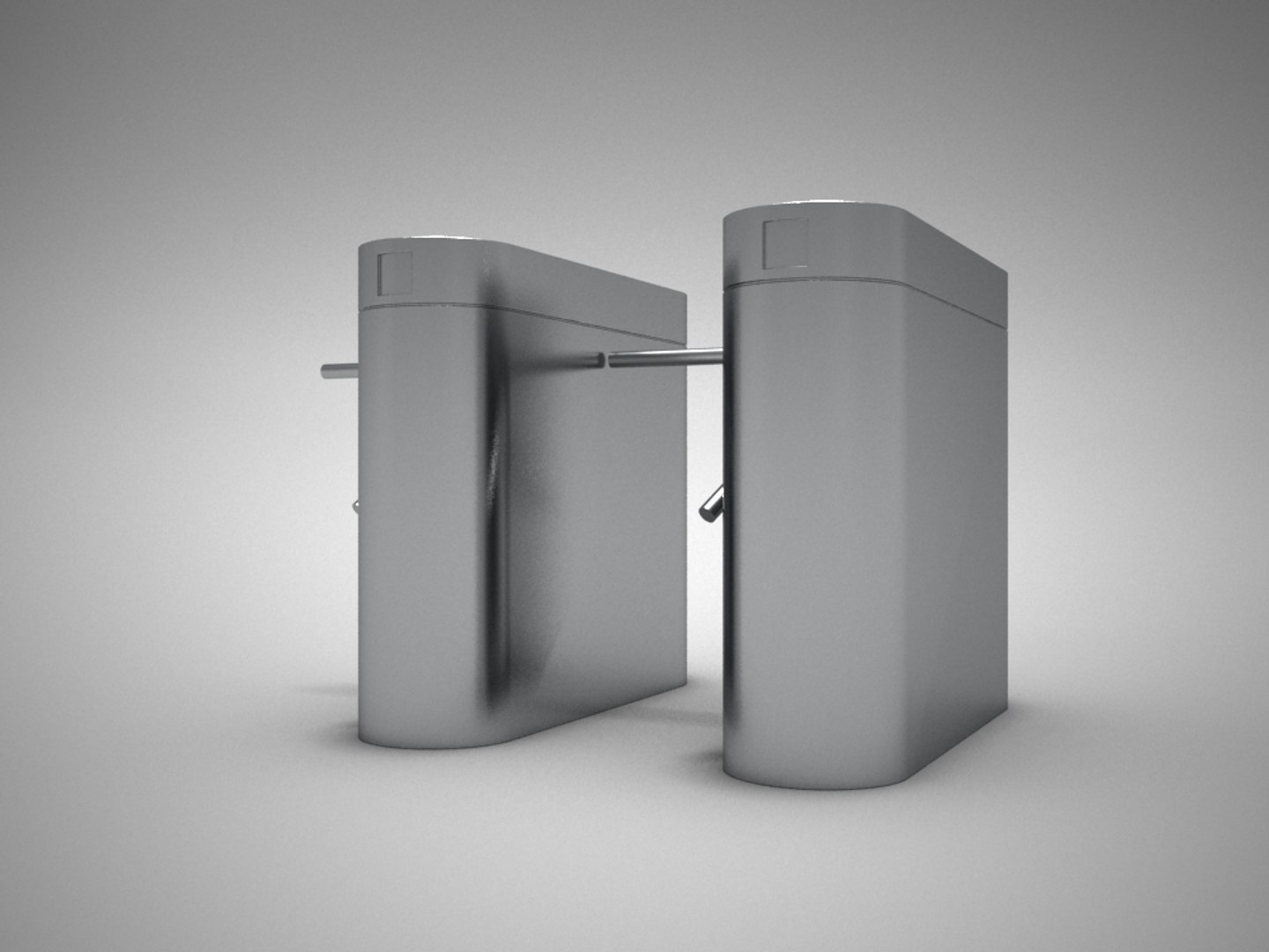 Stile Turnstile 3d Model