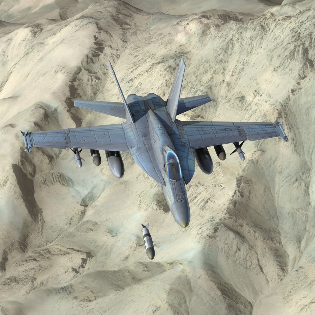 3ds Max Uss Air Wing