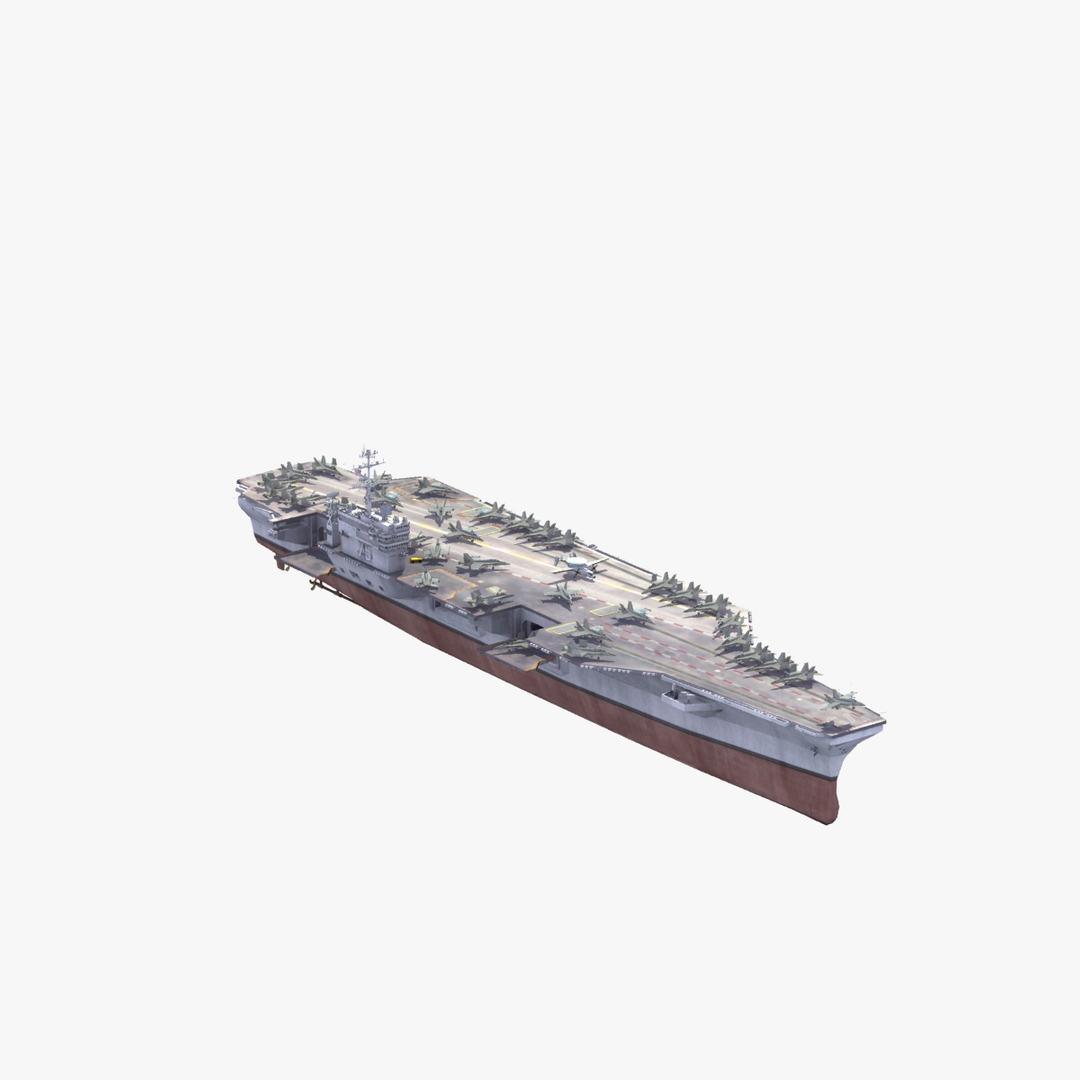 3ds Max Uss Air Wing