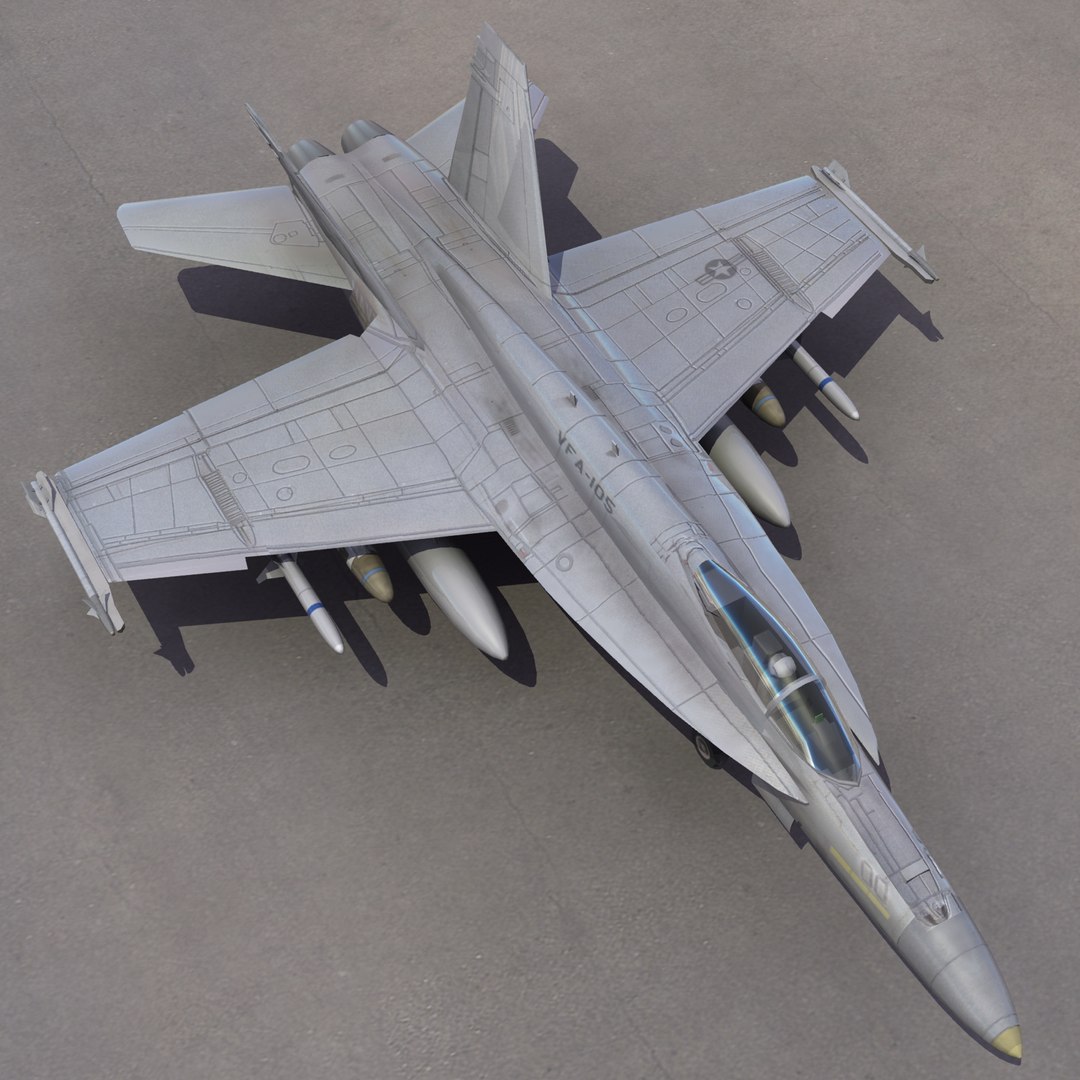 3ds Max Uss Air Wing